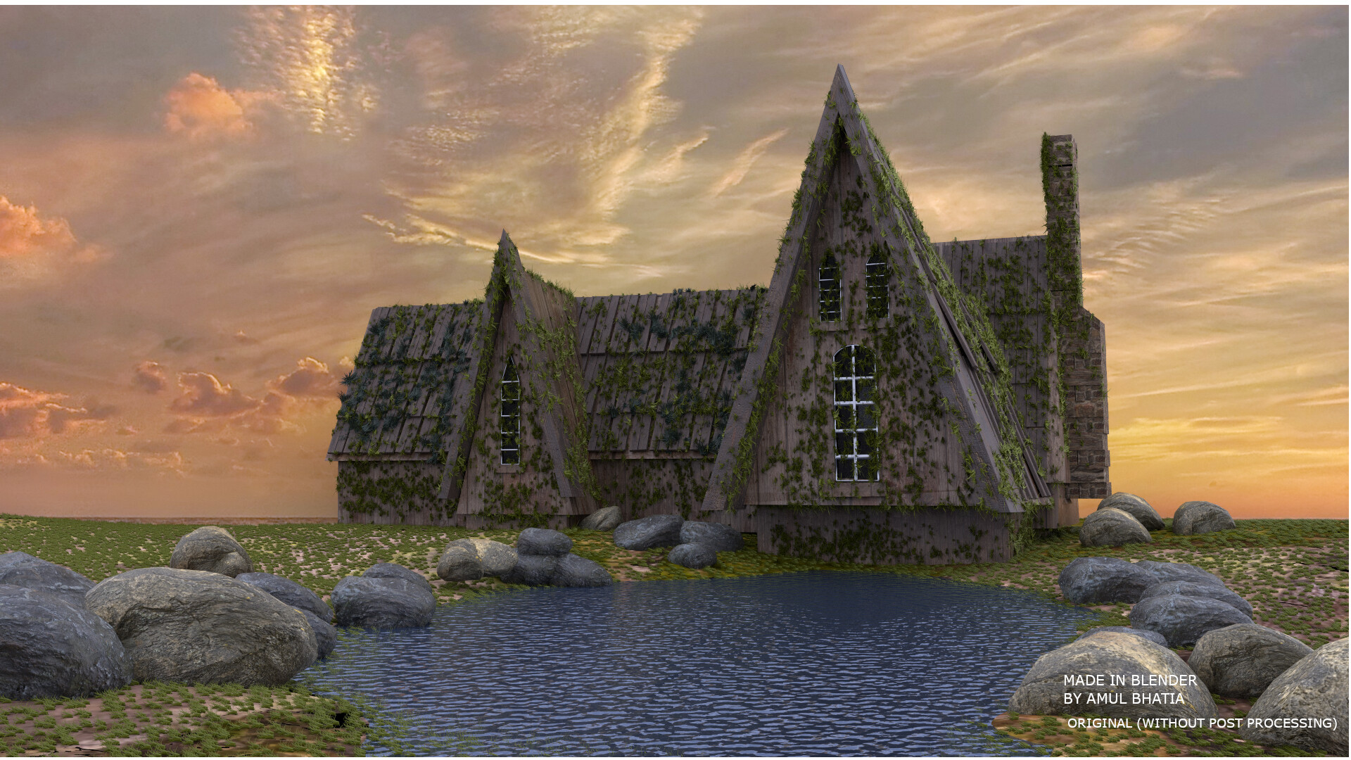 ArtStation - Medieval House