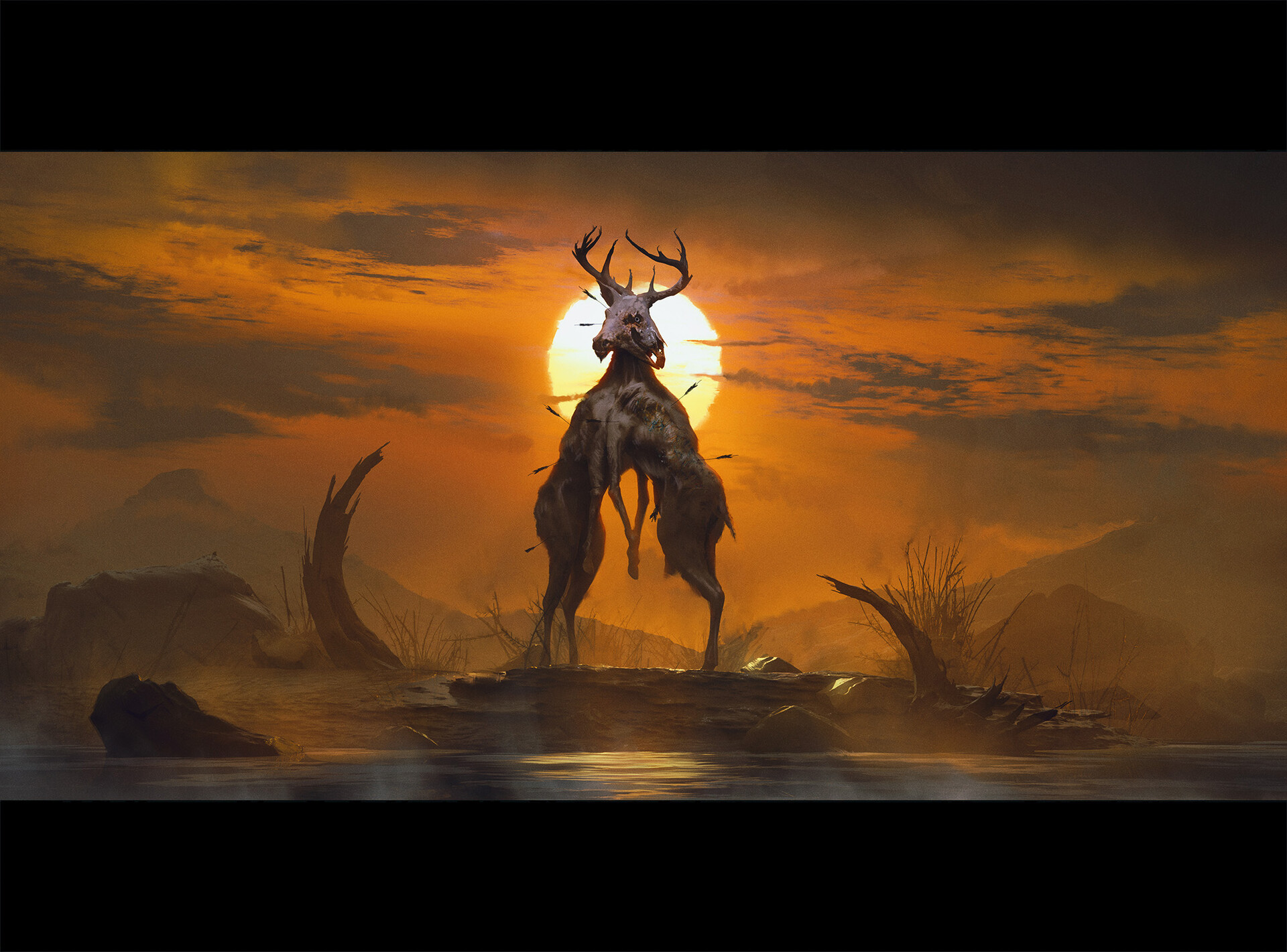 ArtStation - Demon deer