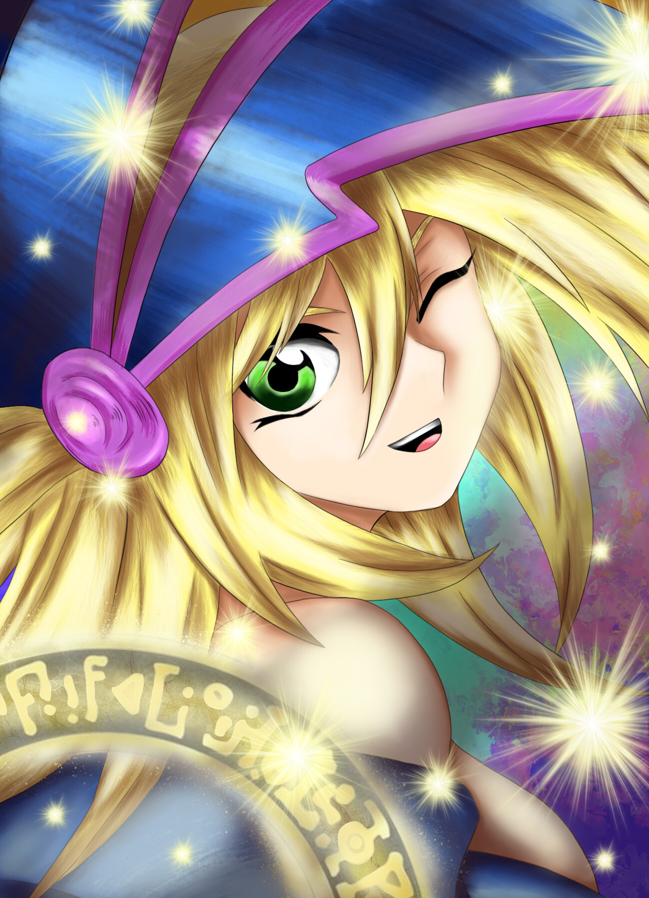 ArtStation - Dark Magician Girl