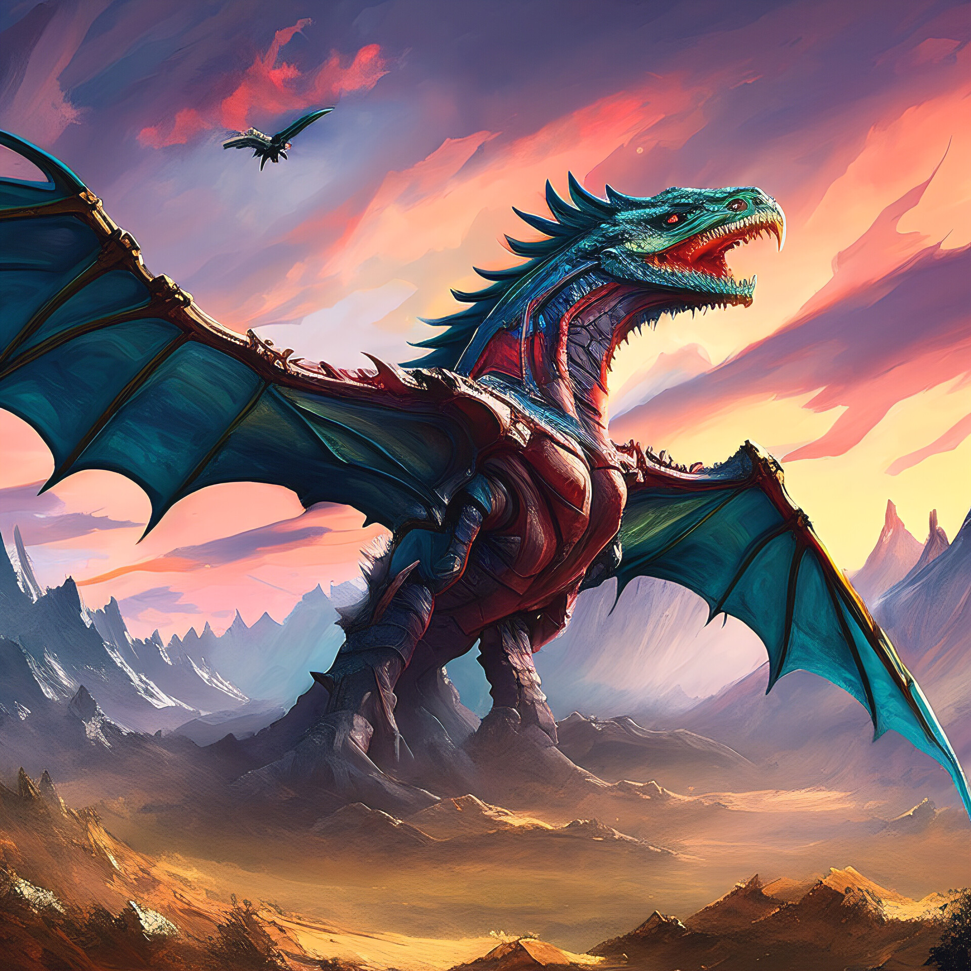 Wurzeldieb - Sunset Dragons