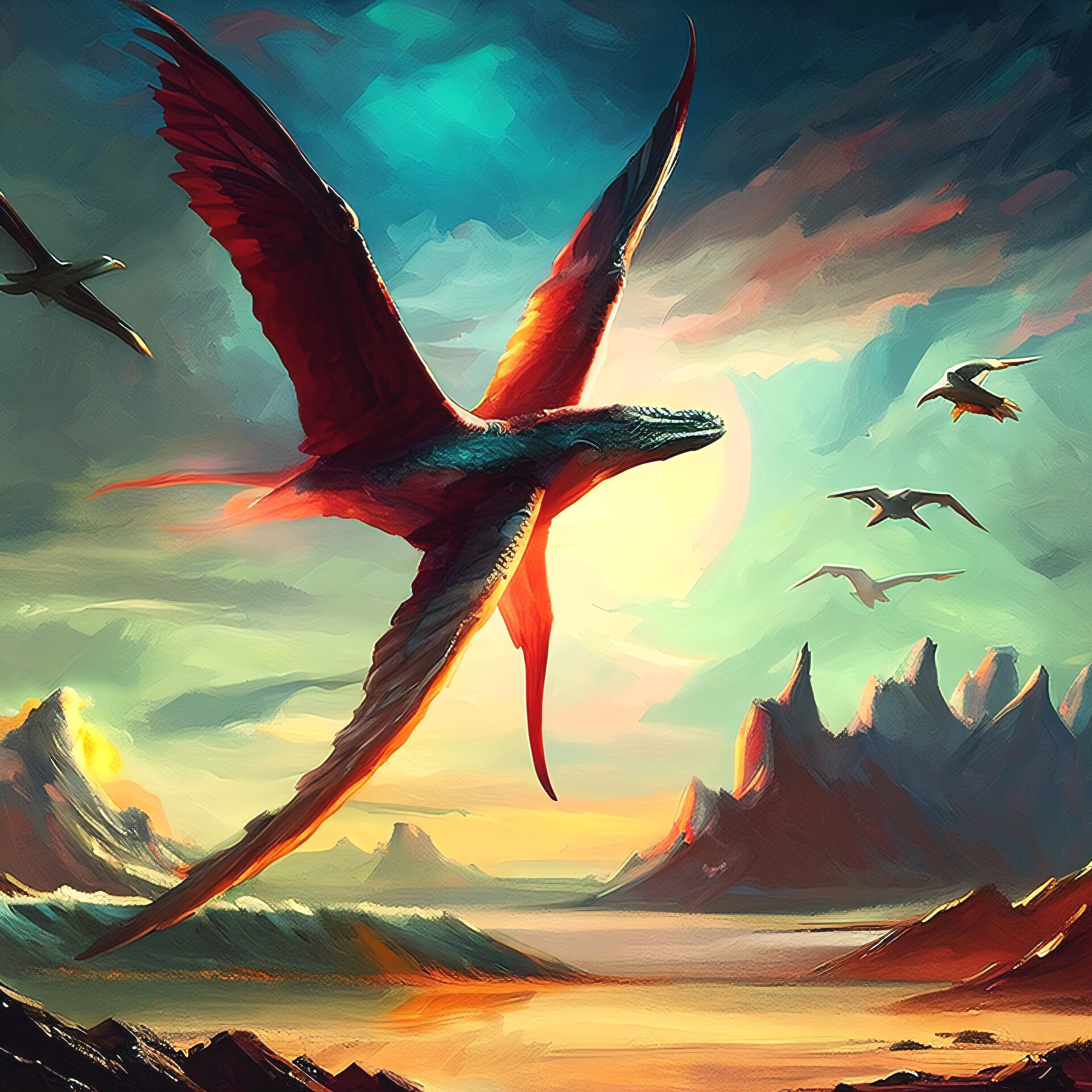 Wurzeldieb - Sunset Dragons