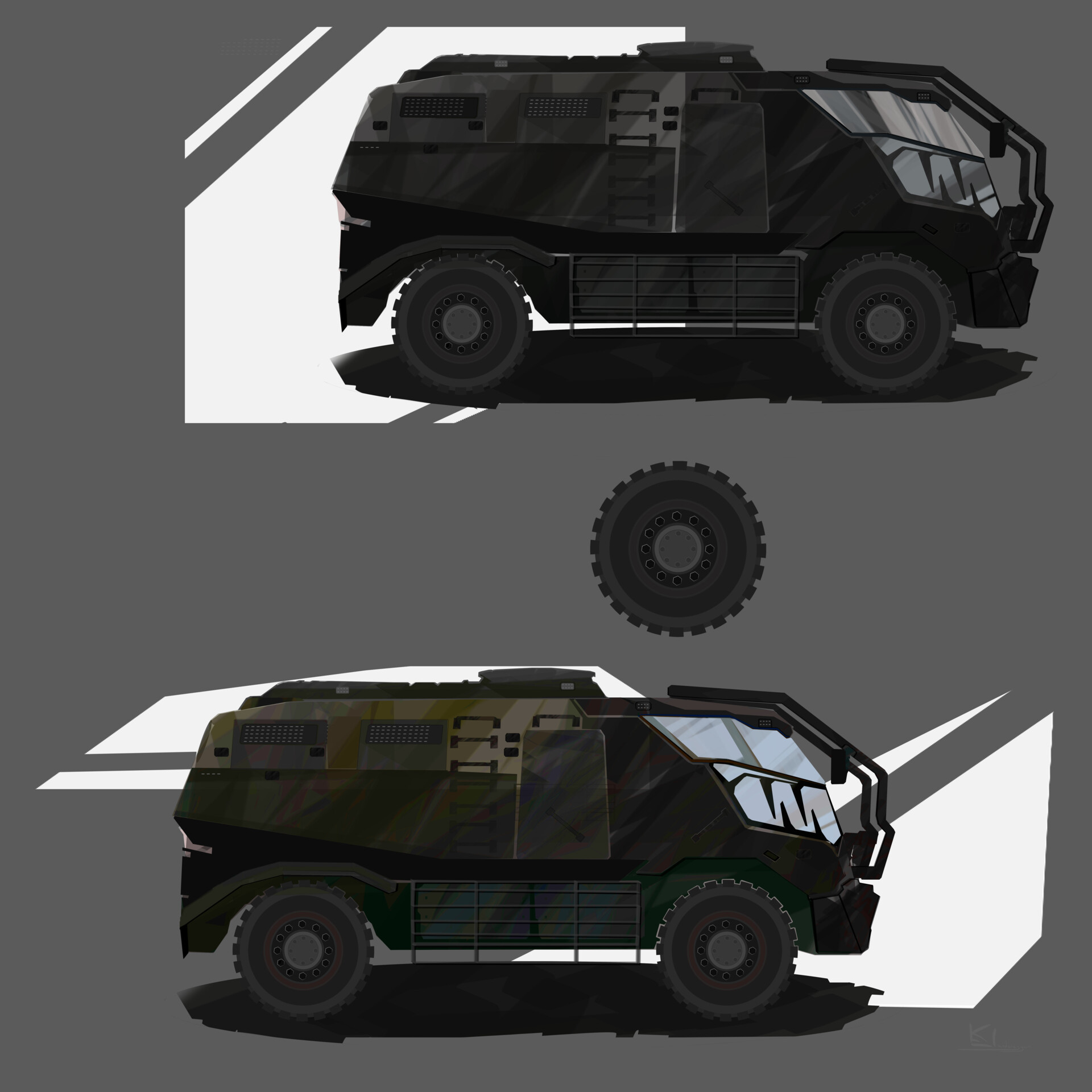 ArtStation - concept van