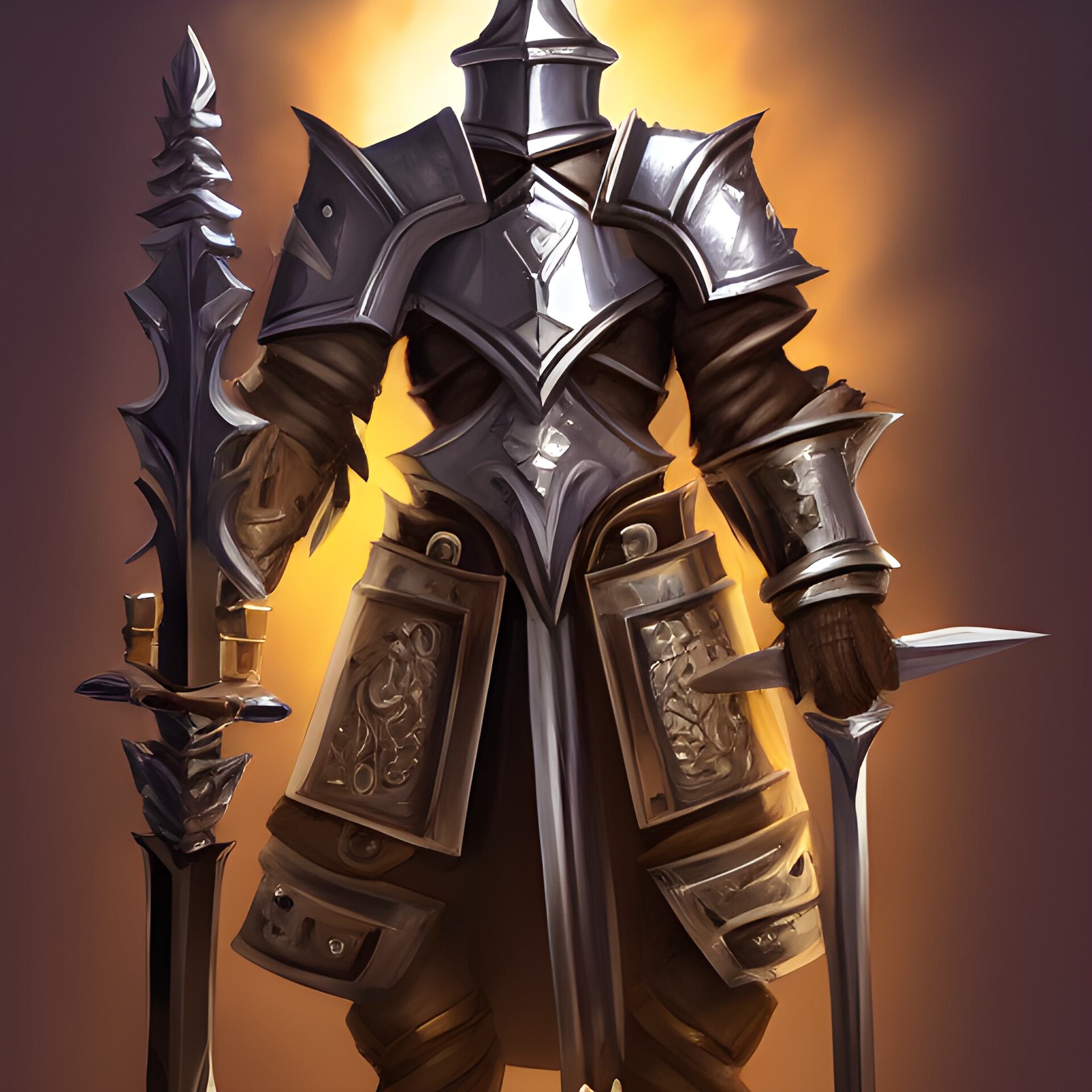 ArtStation - Knight/Mage fantasy D&D character