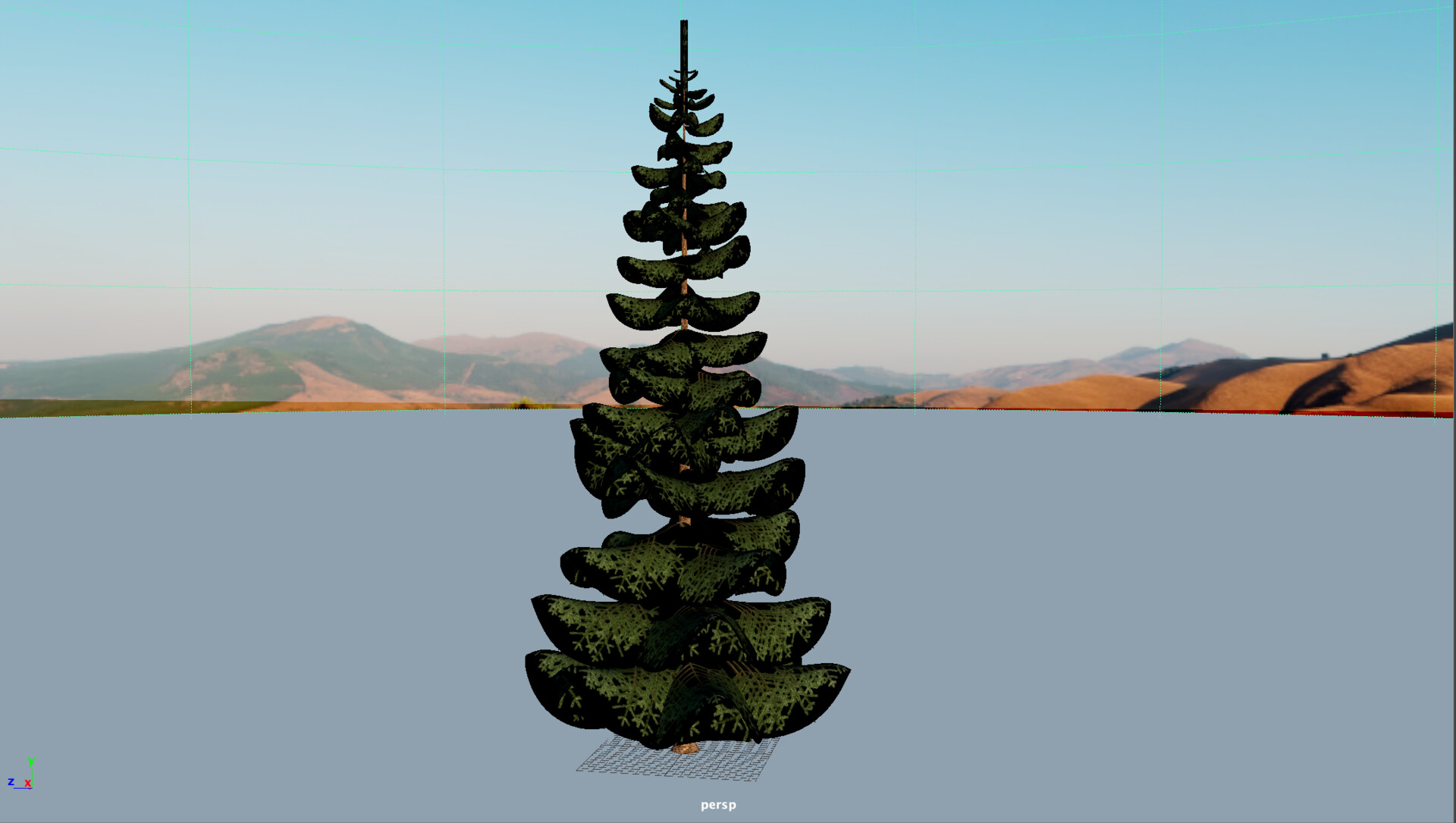 Isabel Raymond - Norwegian Spruce - Blender Personal Project