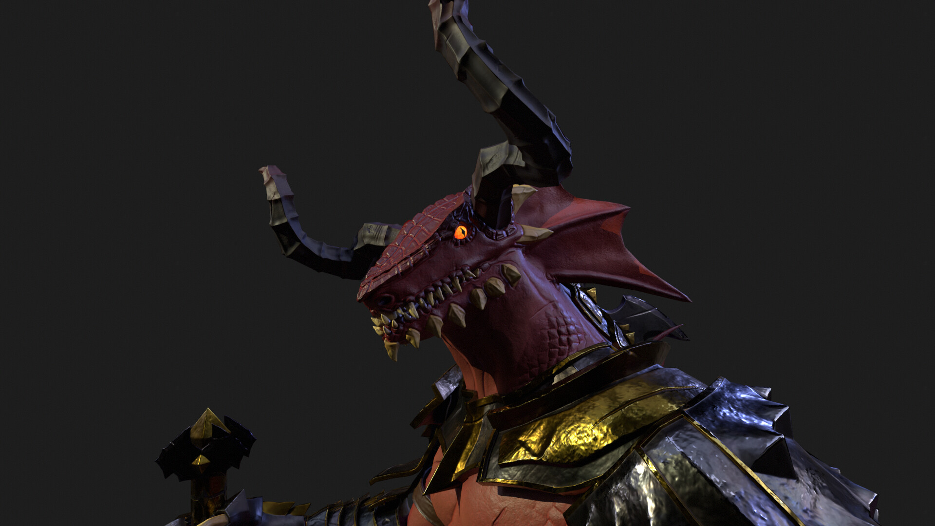 ArtStation - Helmus Drake the Draconid