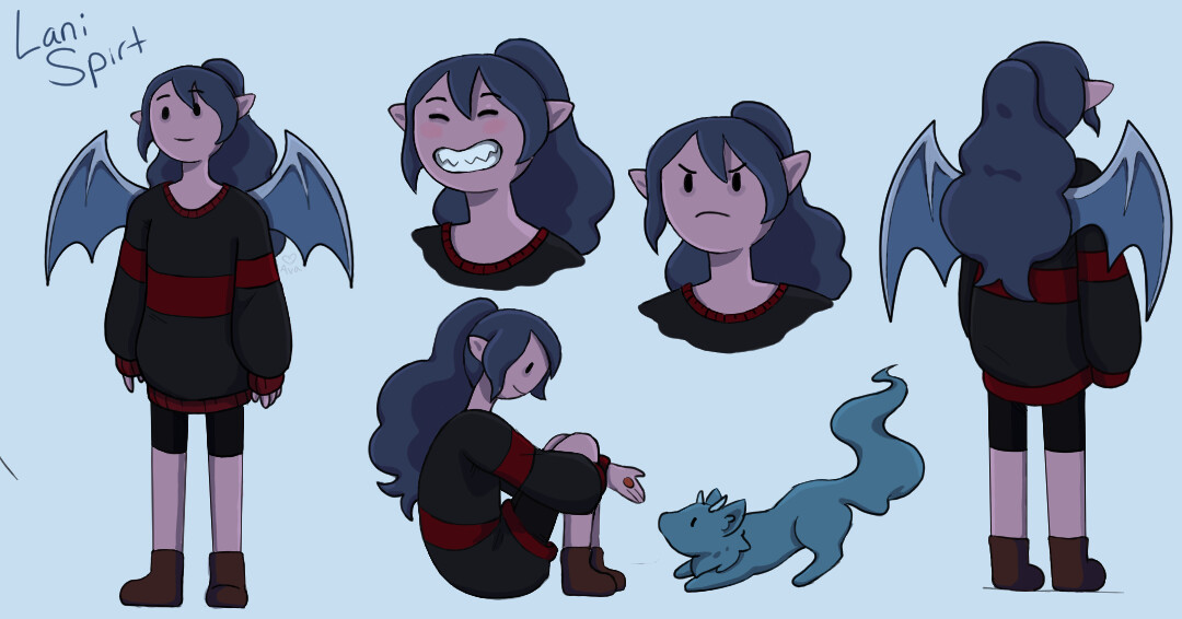 ArtStation - Lani Spirt Character sheet