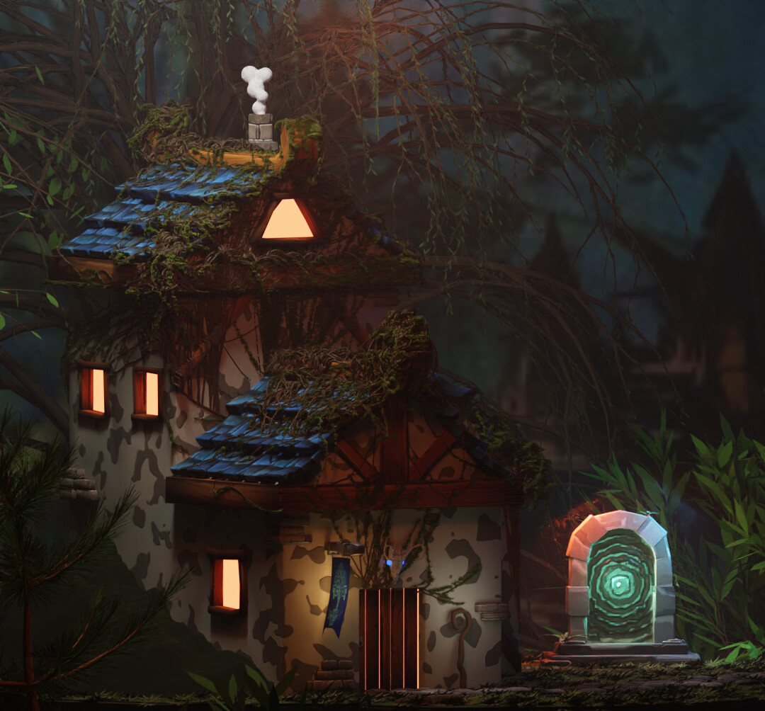 ArtStation - Sorcerer’s house