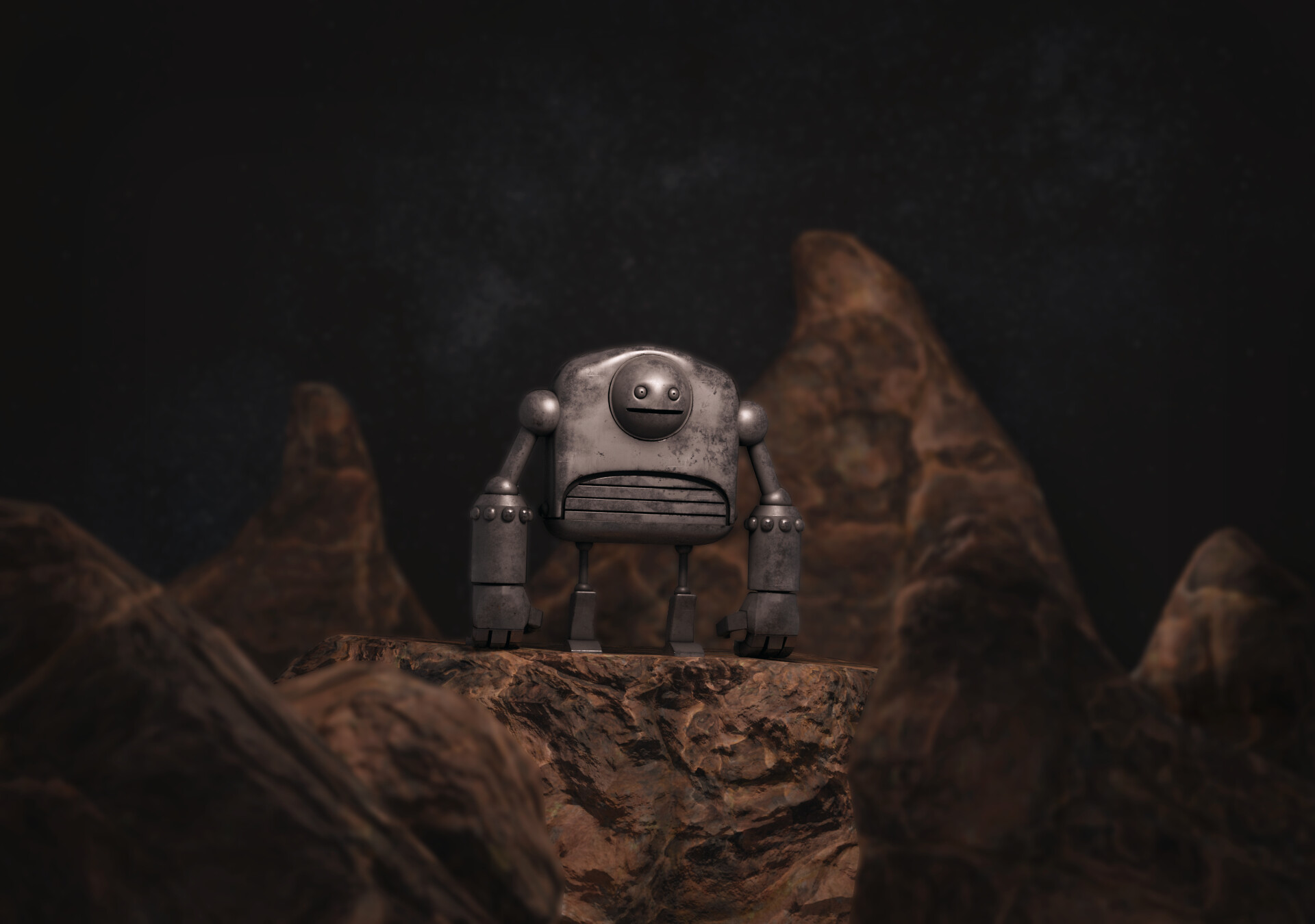 ArtStation - Space Robot