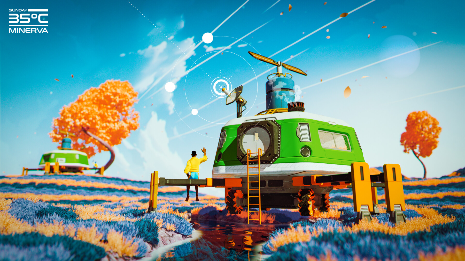 ArtStation - Camping site Minerva