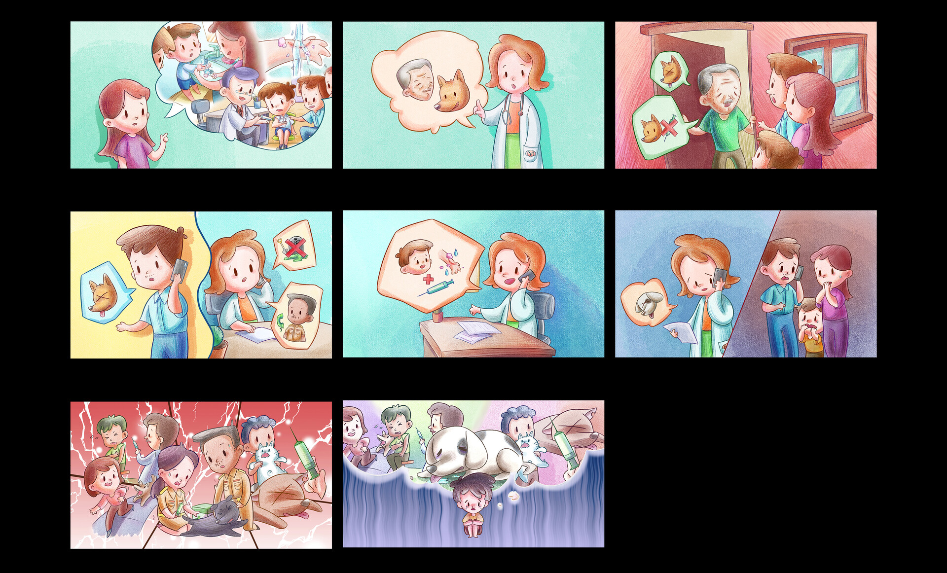 ArtStation - Storytelling illustrations for kids : 2 End