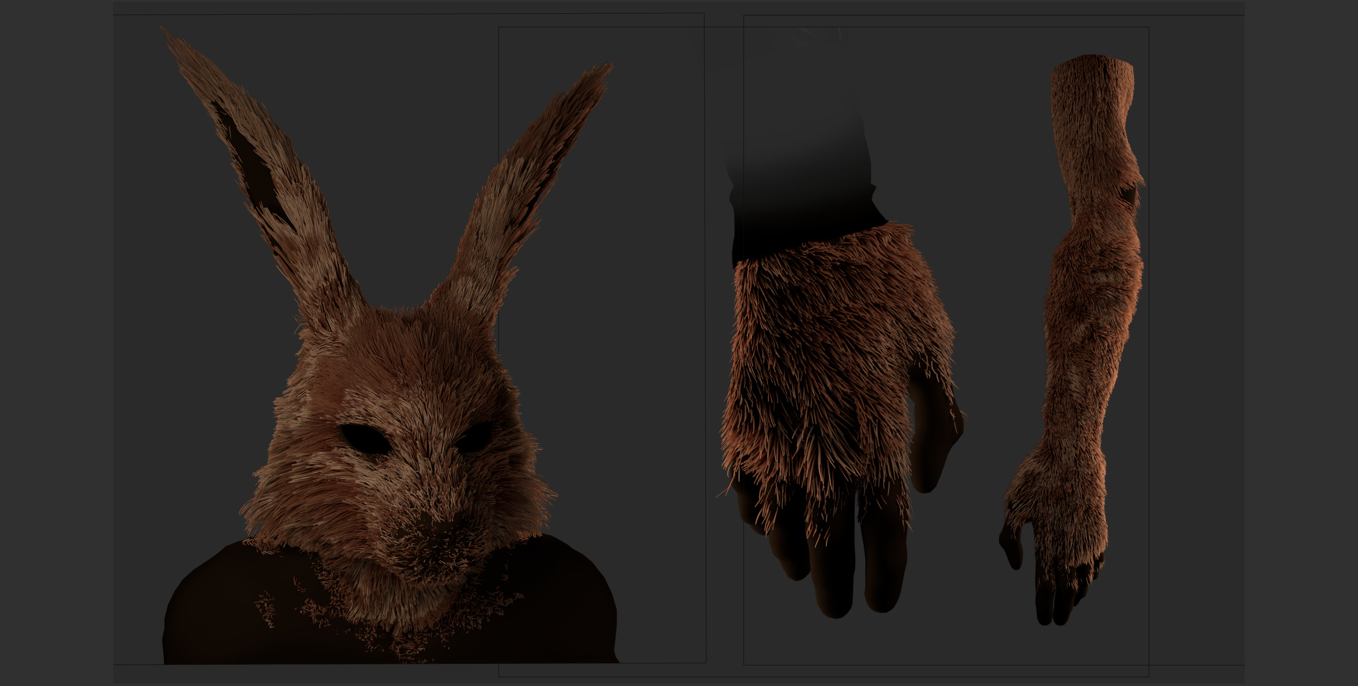 Artem Rudzish - 3D Artist - The Rabbit That Hunts Tigers