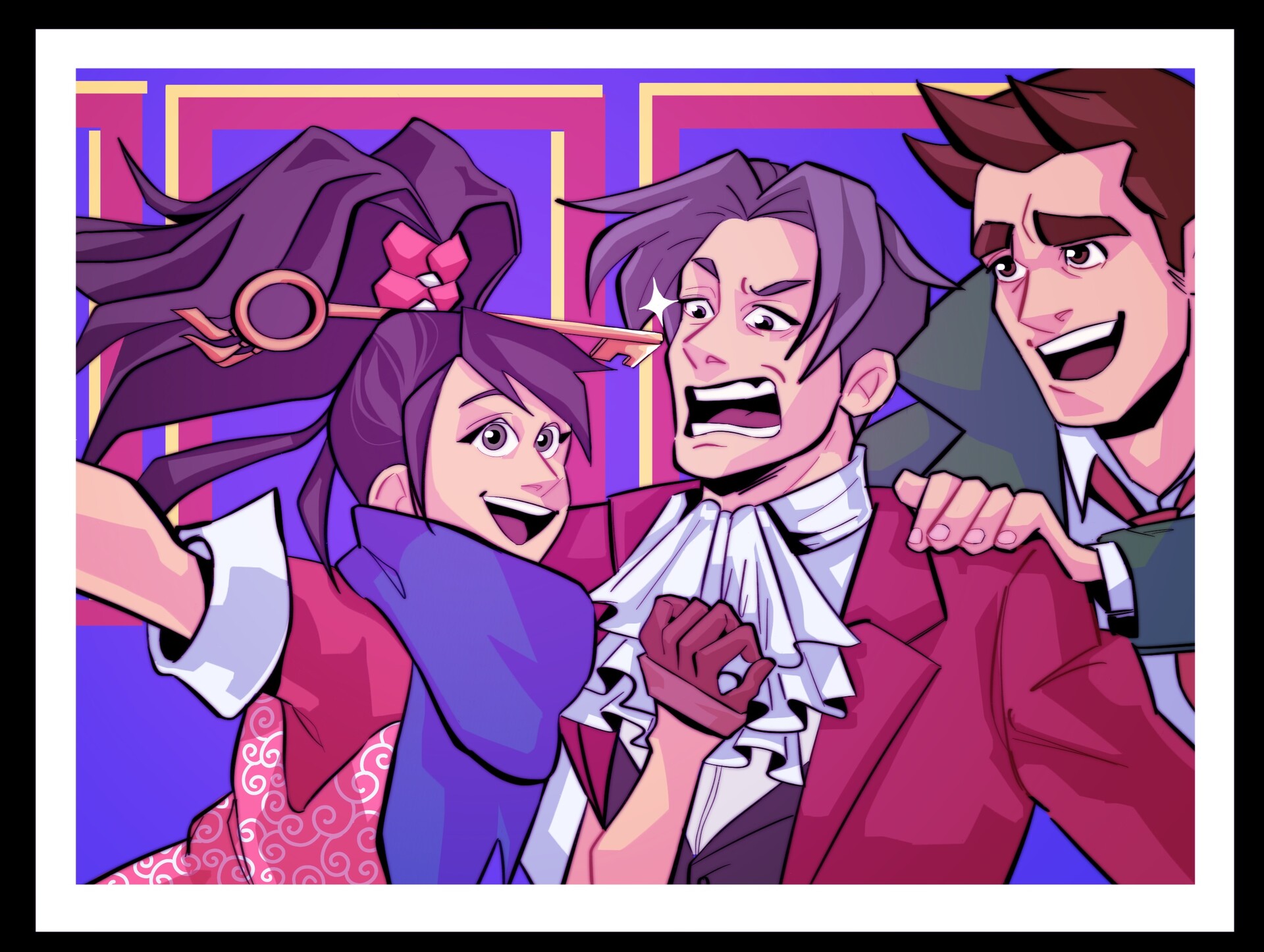 ArtStation - Ace attorney Investigations