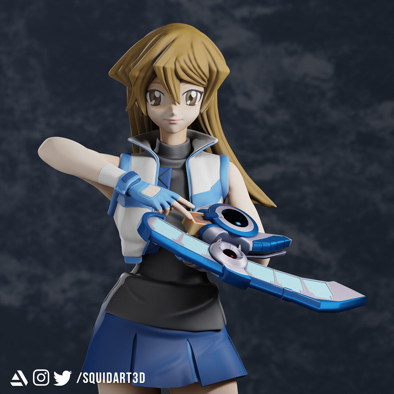 Abraham Meza Yu Gi Oh Gx Alexis Rhodes Figure