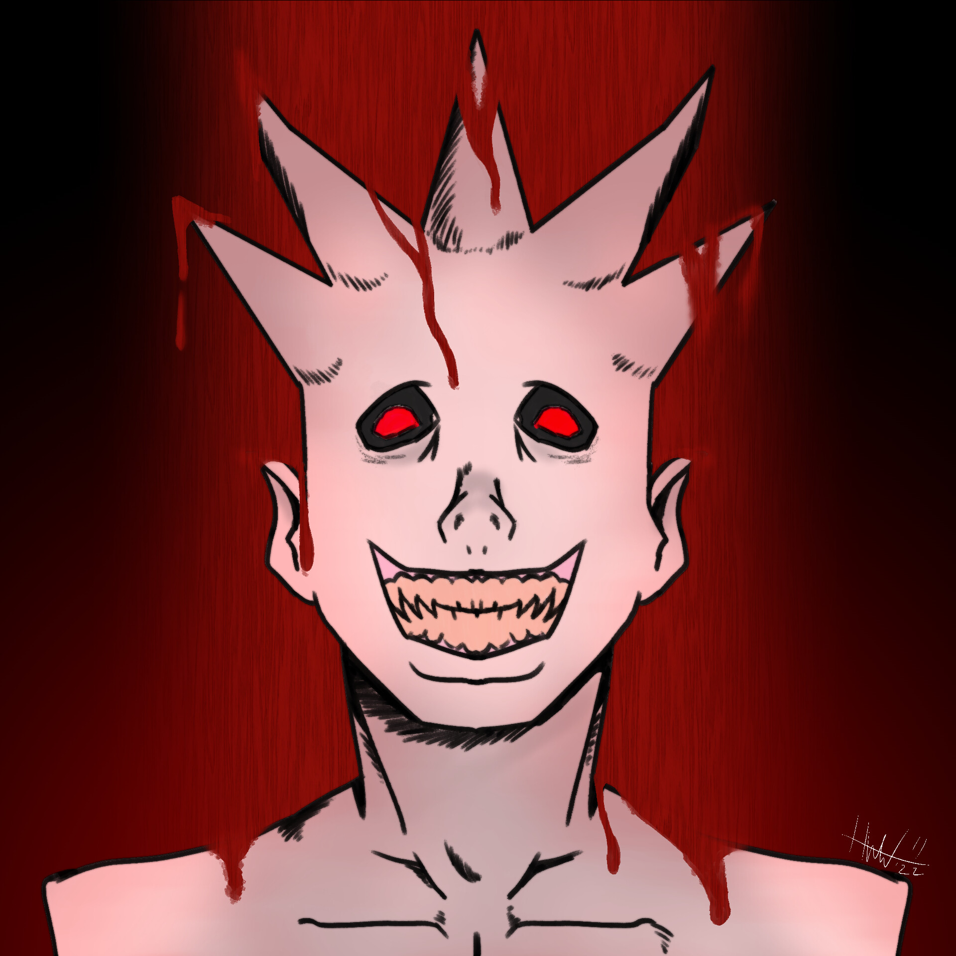 ArtStation - Blood Soaked Fiend