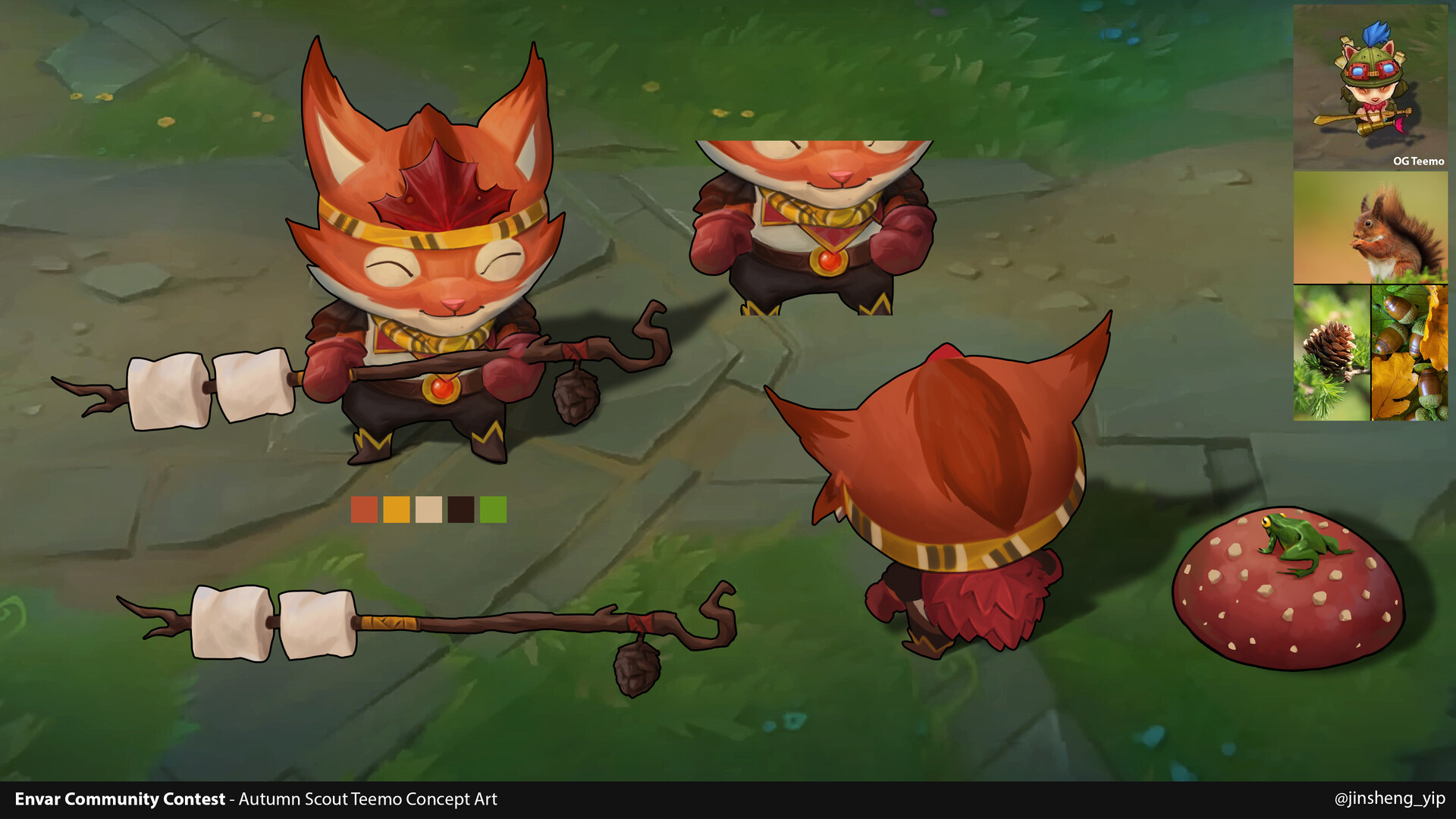 ArtStation - Autumn Scout Teemo