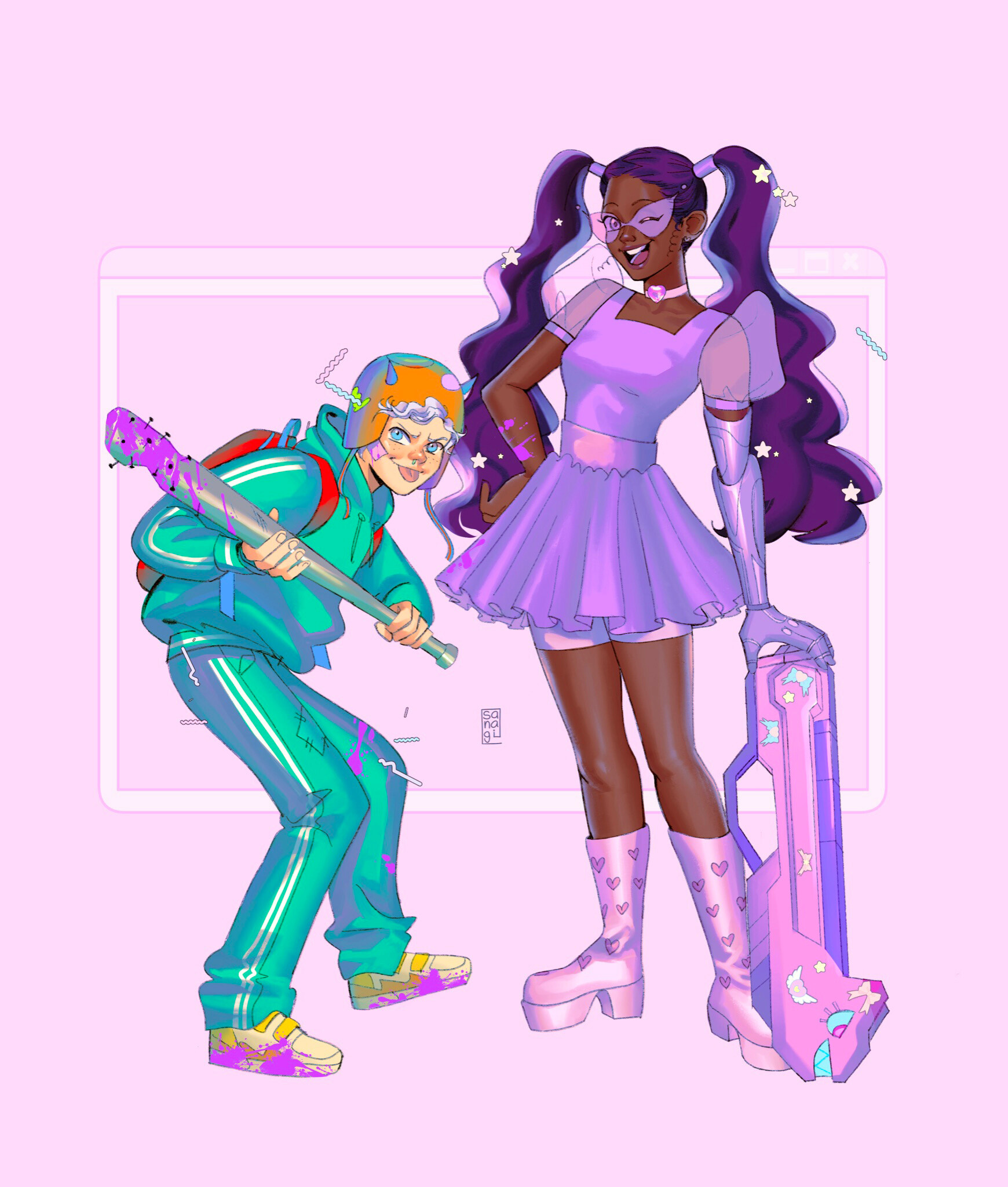 ArtStation - Blue & Billy