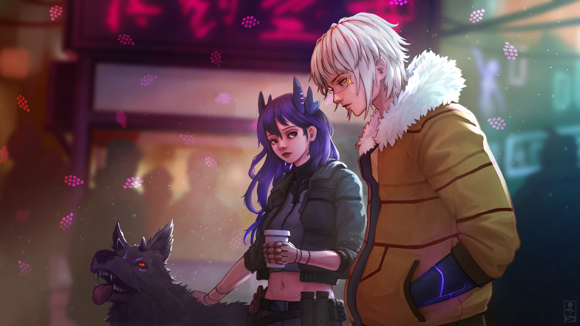 ArtStation - The Beginning After The End x Cyberpunk Fanart