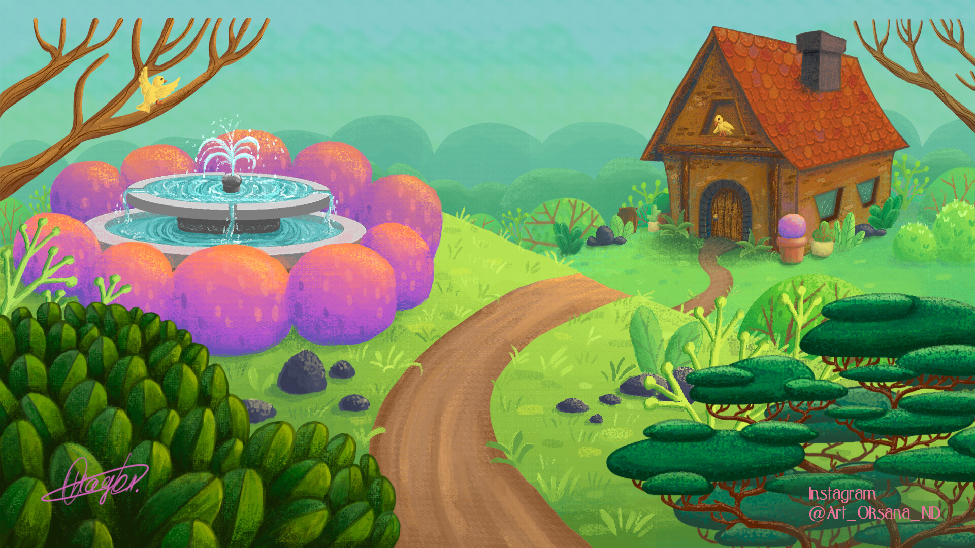 ArtStation - SUMMER FAIRY TALE