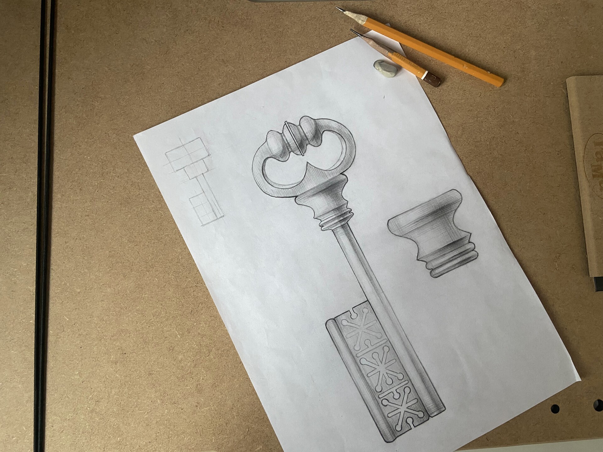 Anastasiia Darmenko - Hand-drawn key