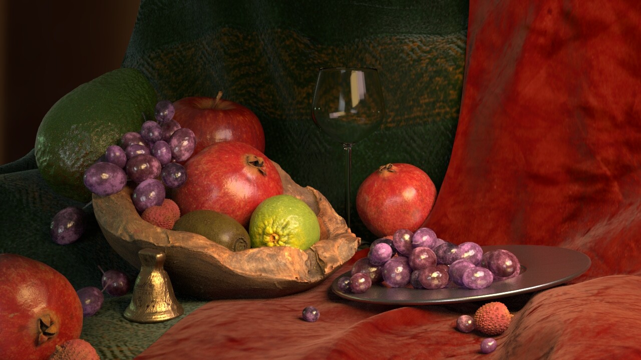 ArtStation - fruits_lighting