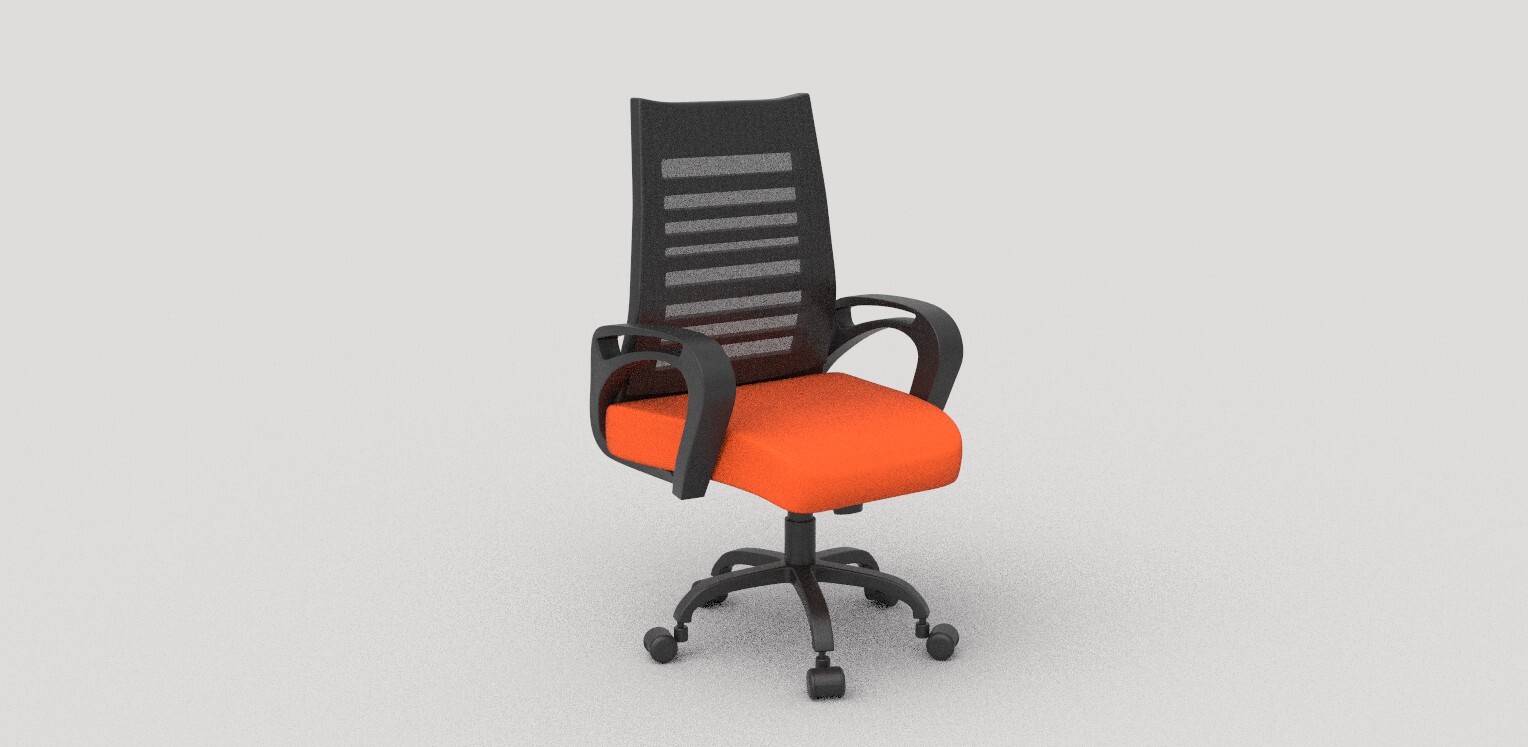 ArtStation - 3D modelling and texturing of office chair