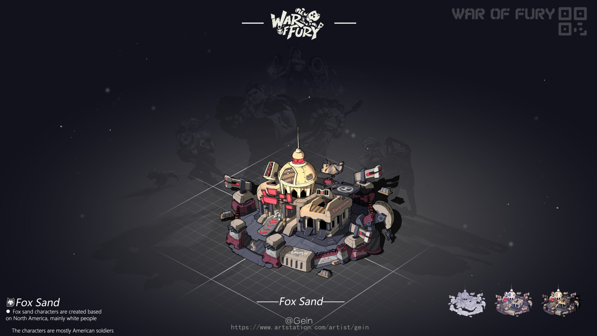 ArtStation - Fox Sand Force