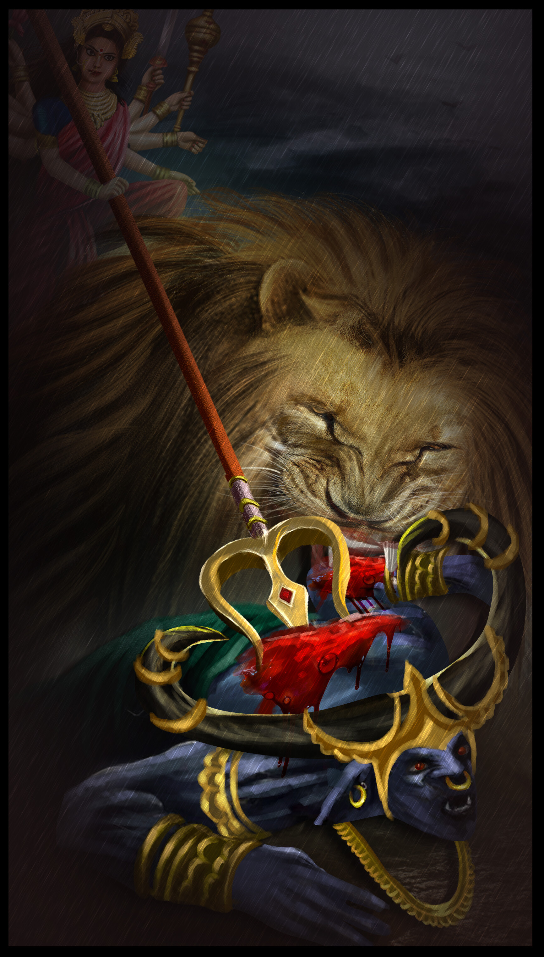 ArtStation - Mahishasur