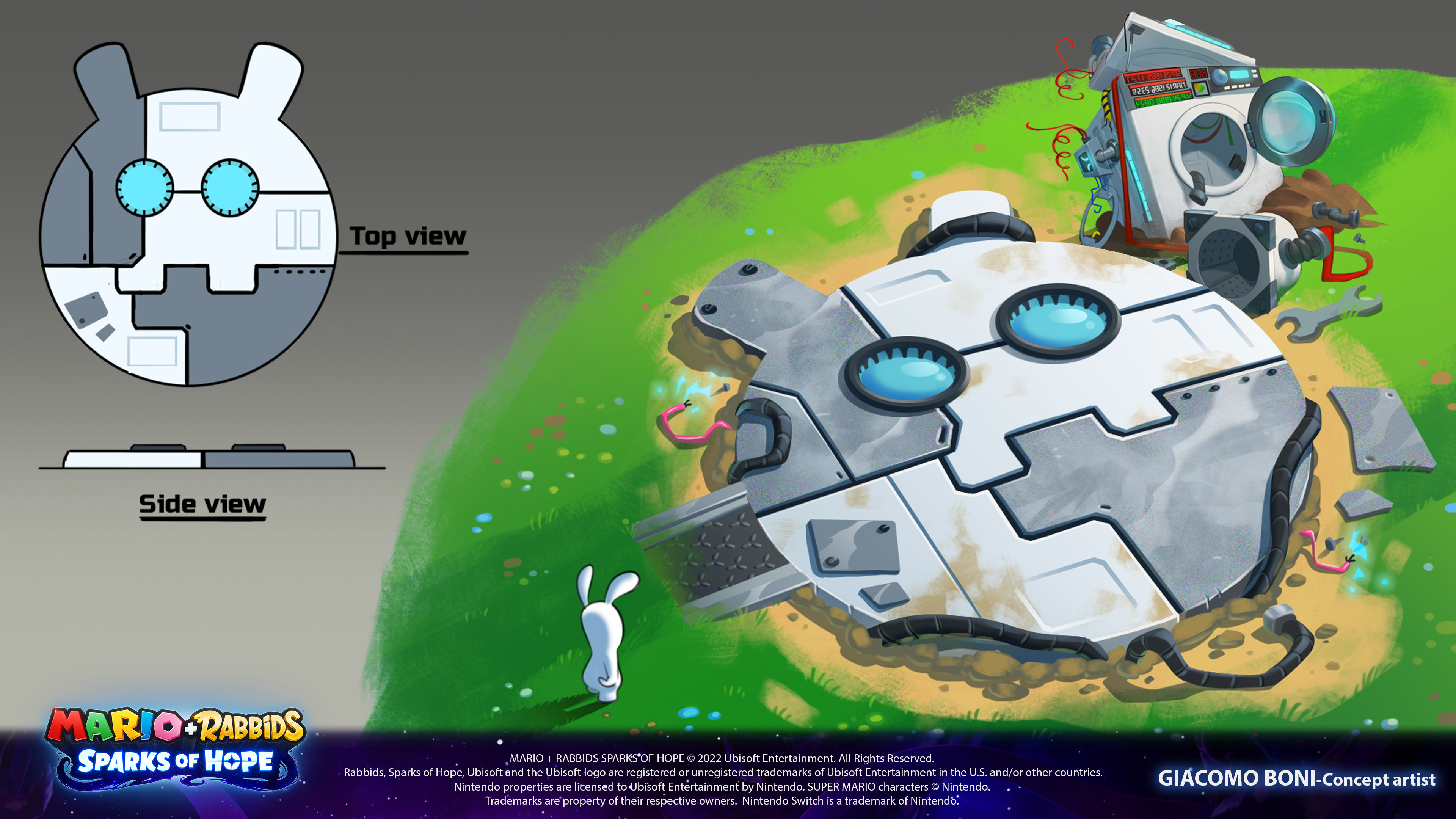 Giacomo Boni - Mario+Rabbids Sparks of Hope - Prologue