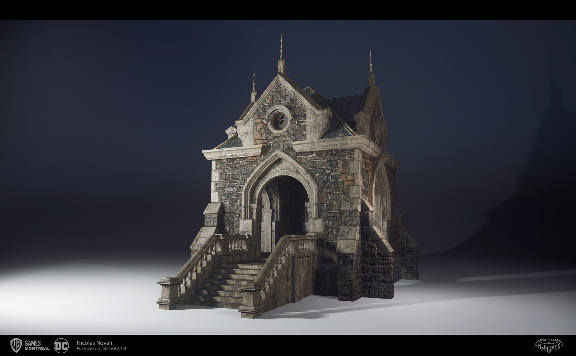 Nicolas Novali - Gotham Knights - Arkham Asylum Assets