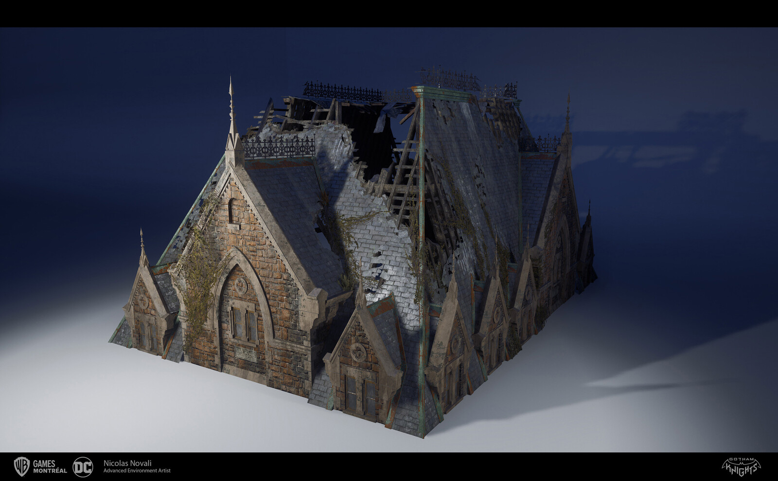 Nicolas Novali - Gotham Knights - Arkham Asylum Assets