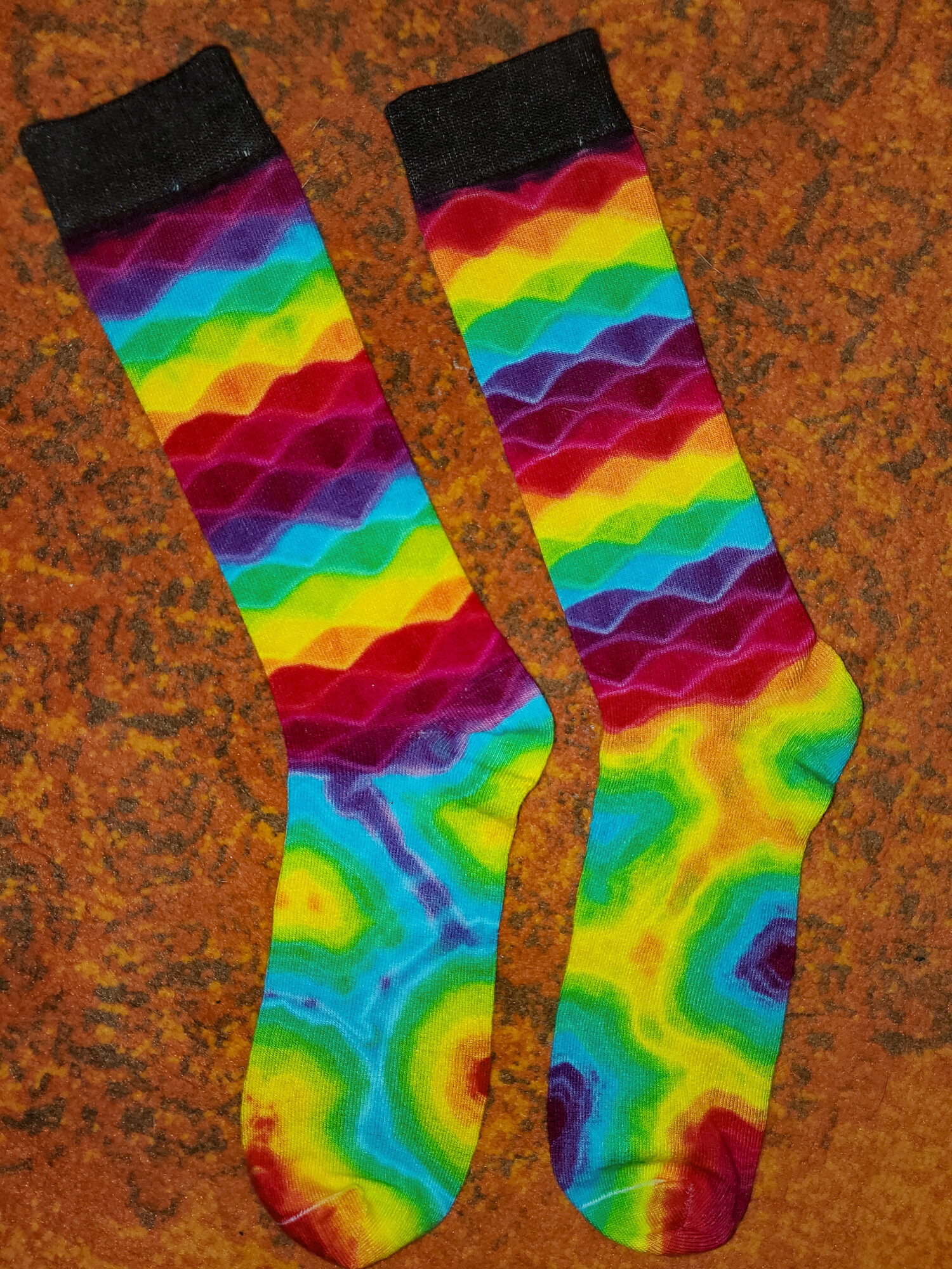 ArtStation - Classic Rainbow Abstract socks