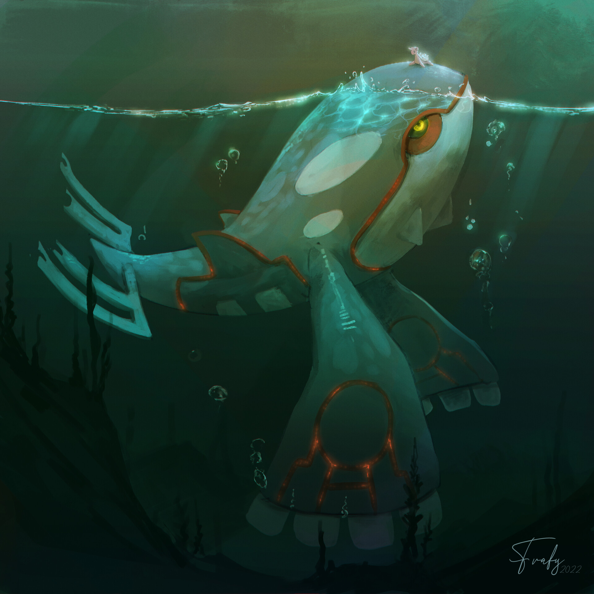 ArtStation - Kyogre