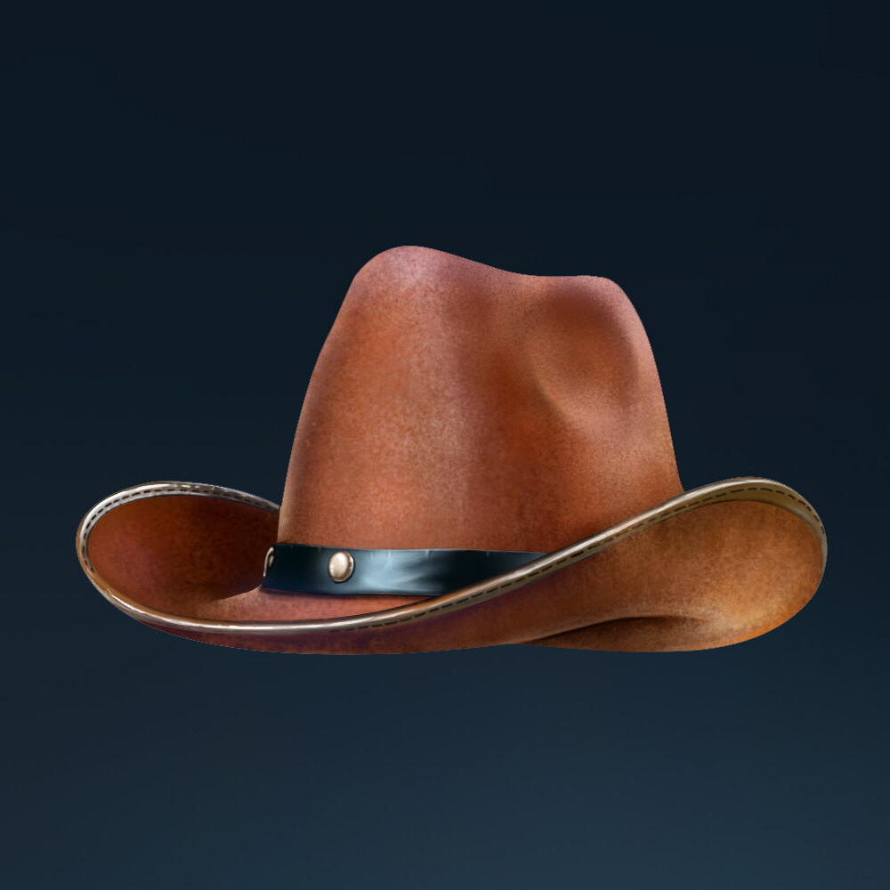 ArtStation - REALISTIC HAT STUDY