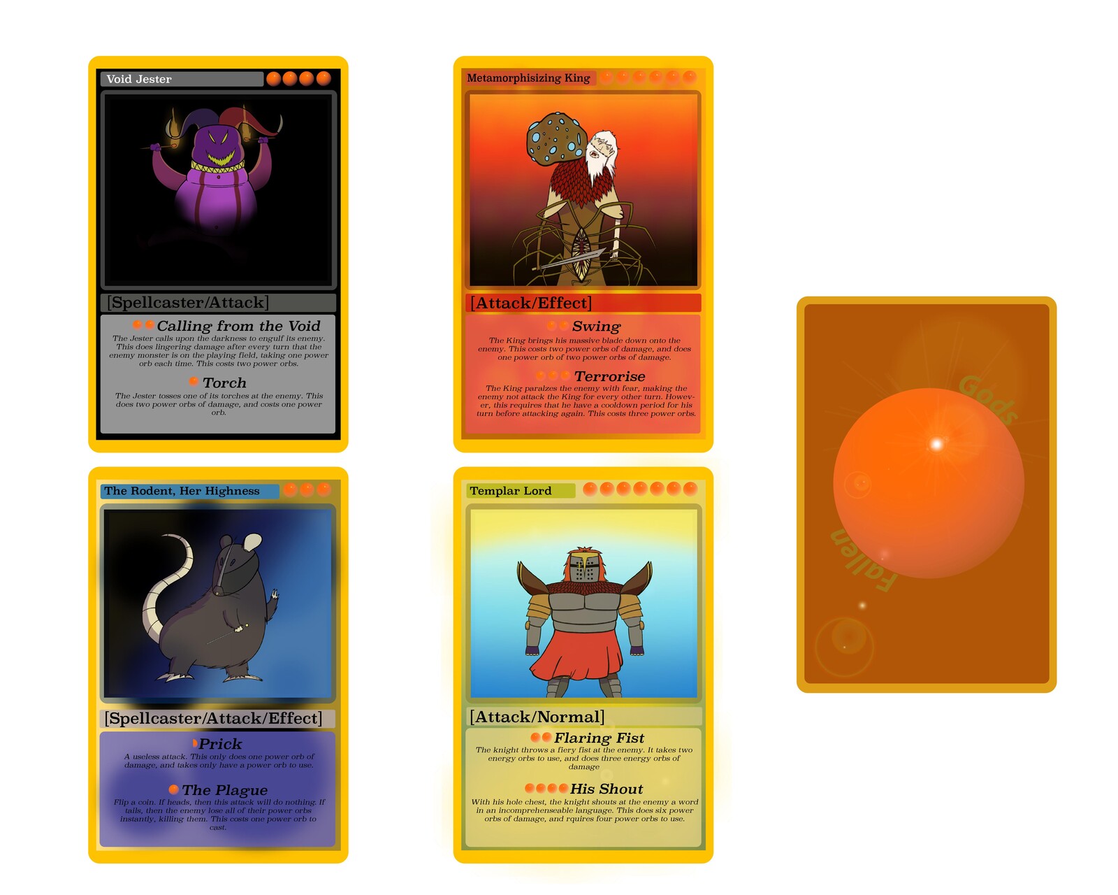 Anansi Learnard - Gods Fallen (Card Game Concept)