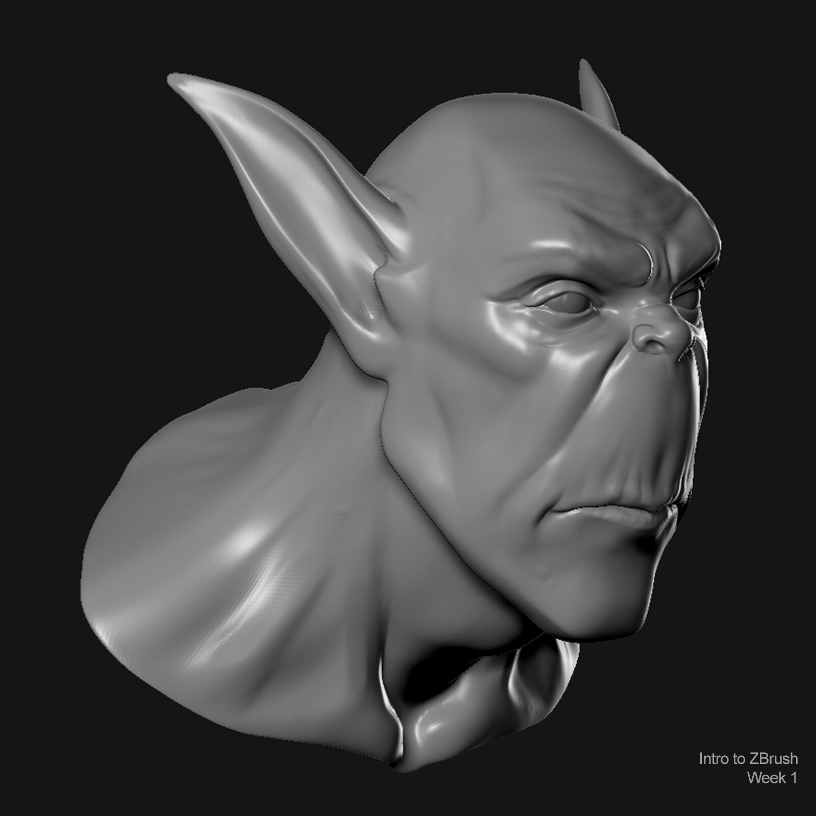 Danny Beck - Intro to ZBrush Class - 2020
