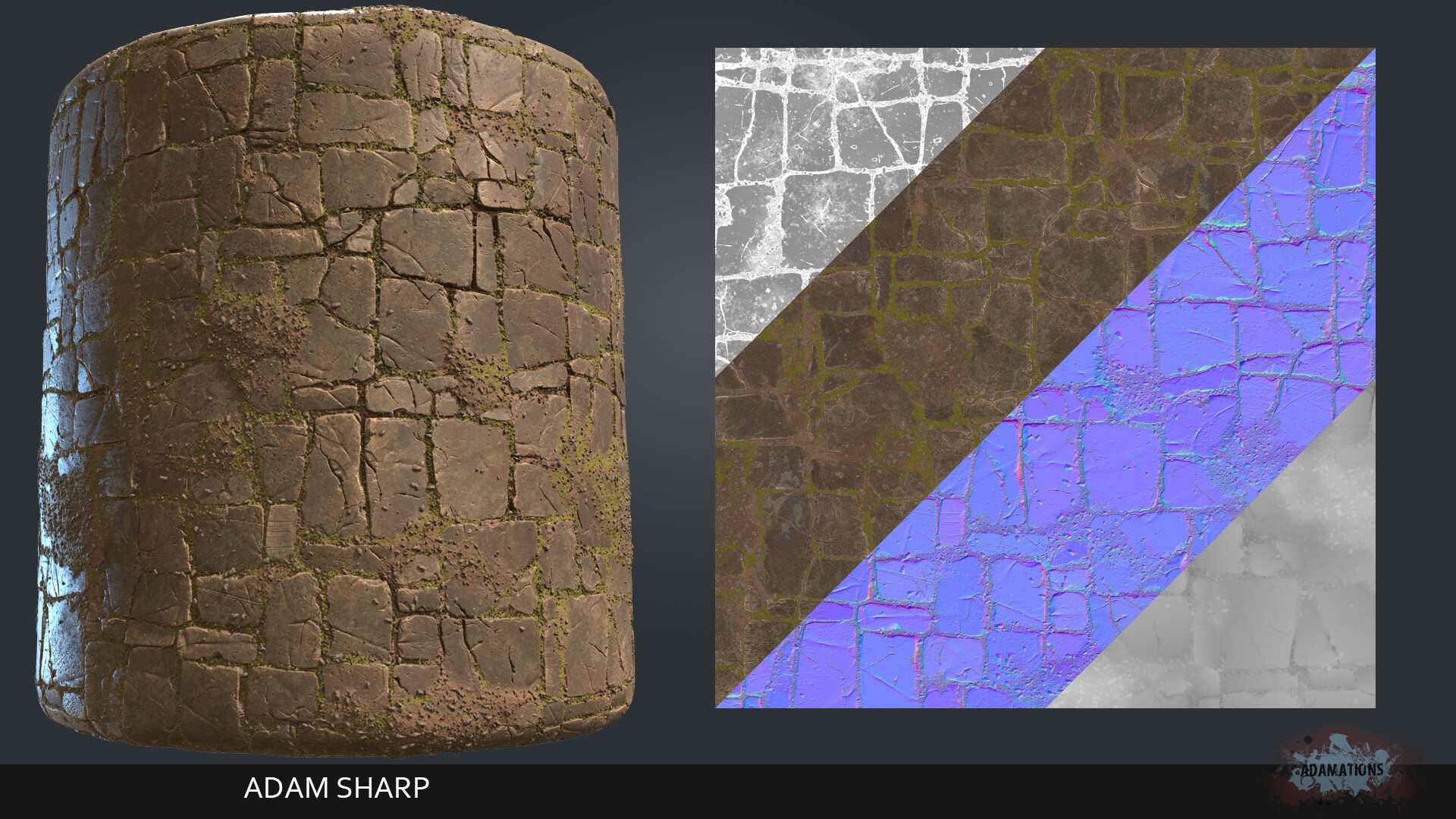 stone path substance designer
