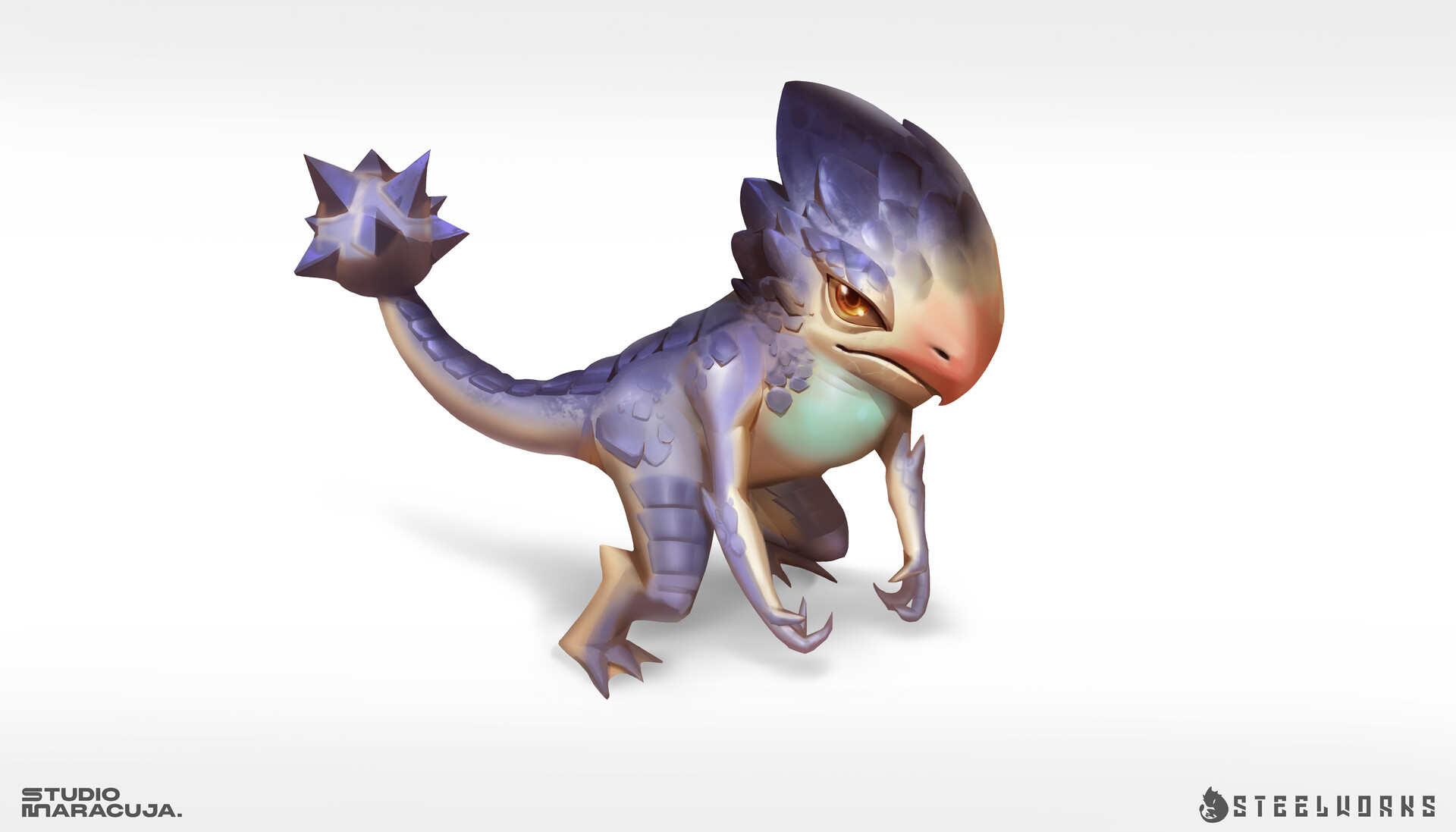 Maracuja Studio - Steelworks: Baby Water Lizard