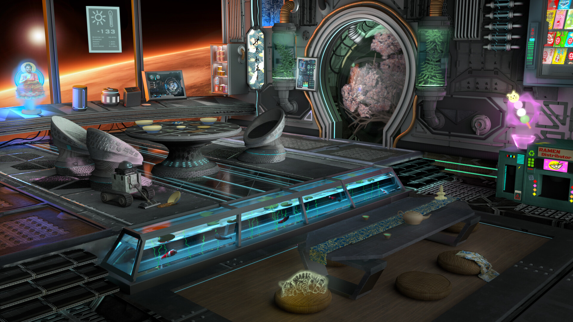 ArtStation - Space Room