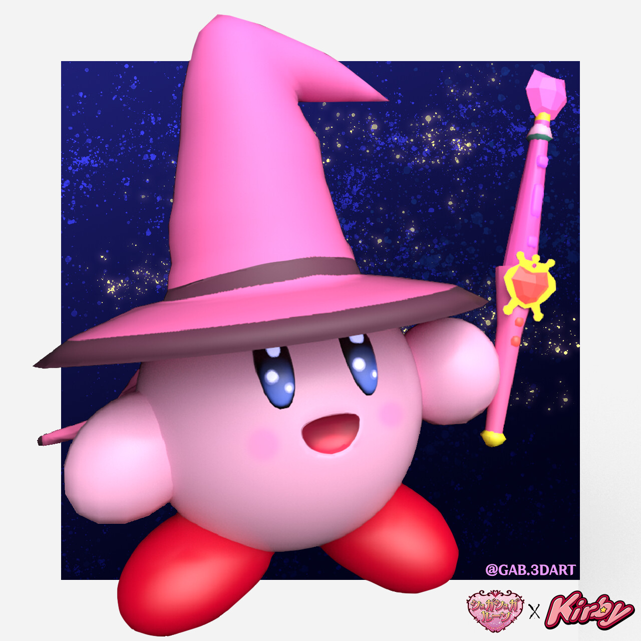 ArtStation - Magical Girl(SSR) Kirby