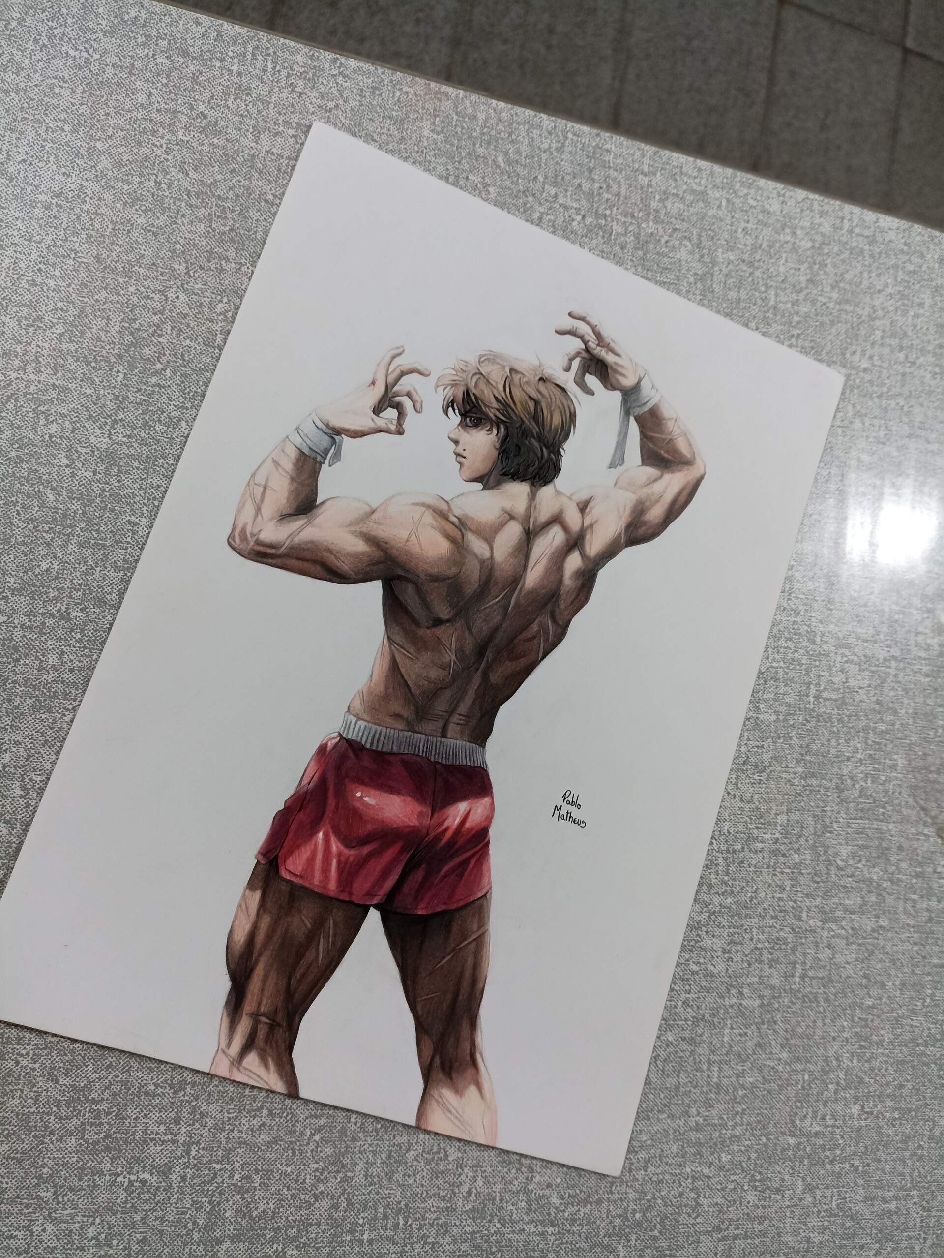 ArtStation - Baki, the grappler
