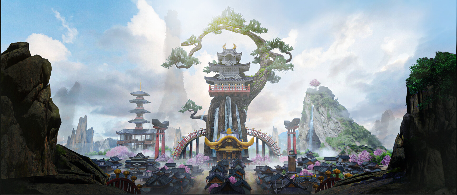 ArtStation - Wano Country - fan art