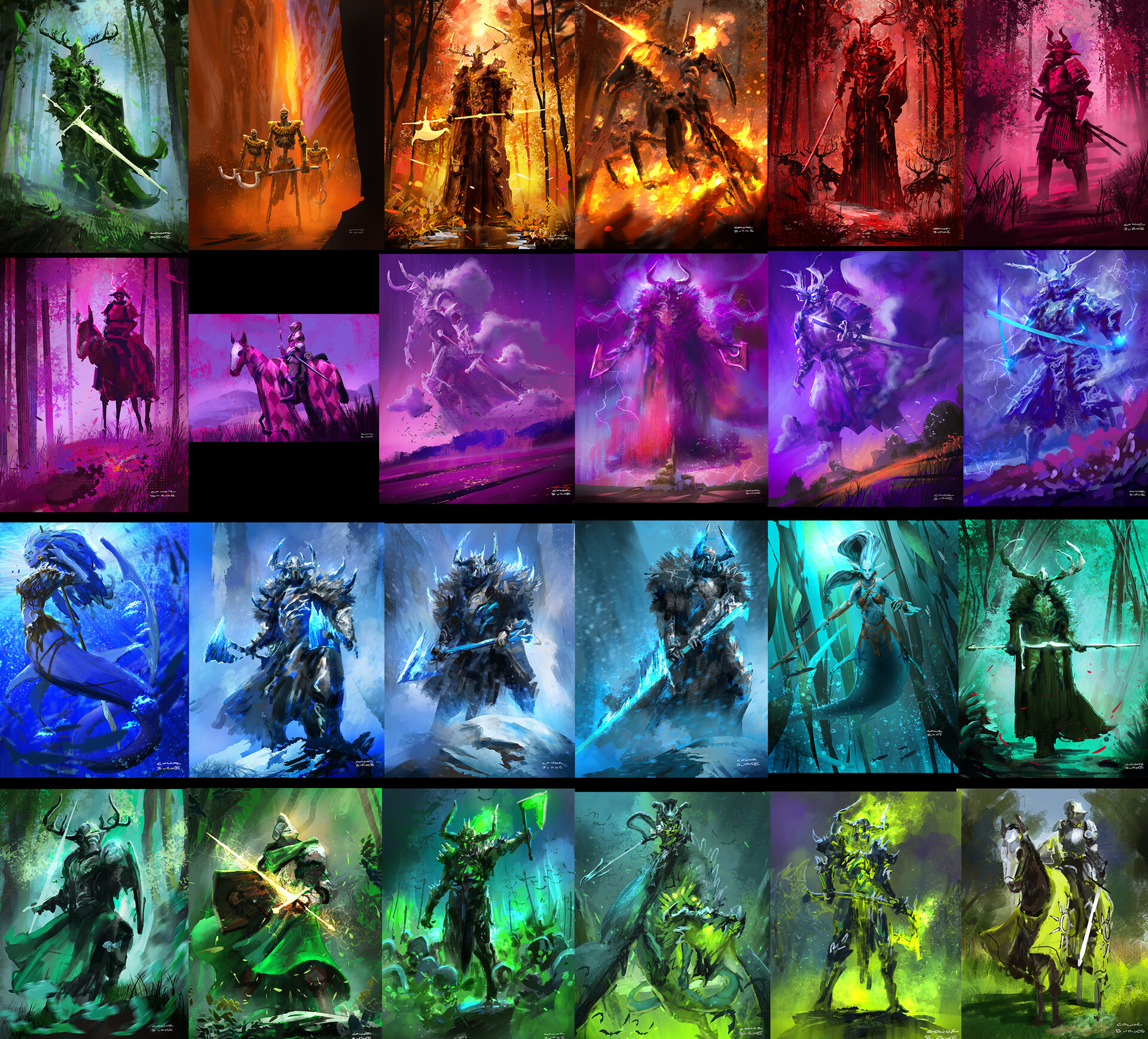 Conor Burke - November Sketches