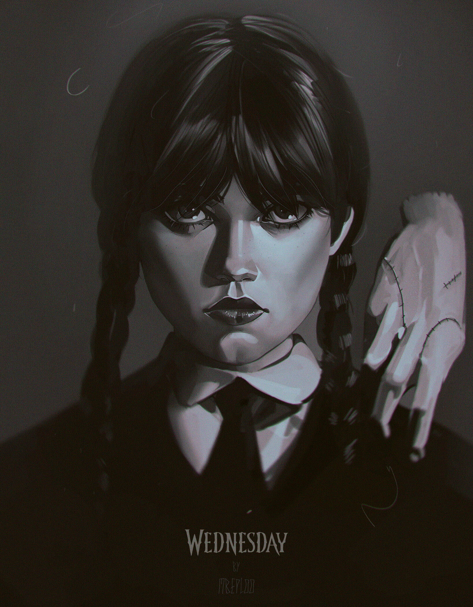 ArtStation - Wednesday Addams