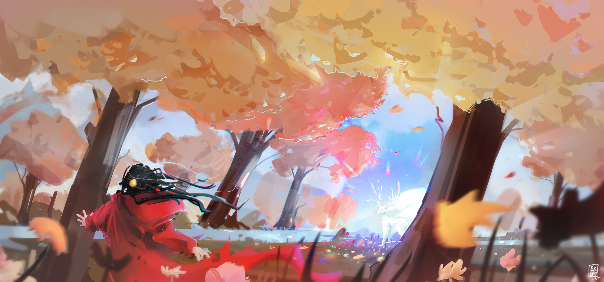 ArtStation - Autumn Vibe - Illustration