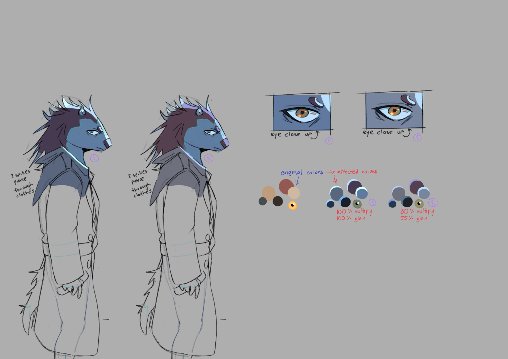 Kassandra Chapa - Spike animation (Commission - July 2022)