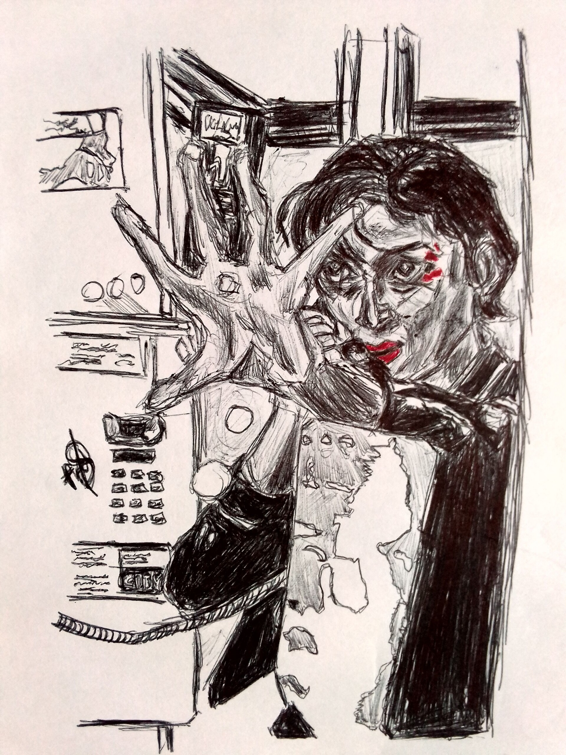 ArtStation - Trinity sketch