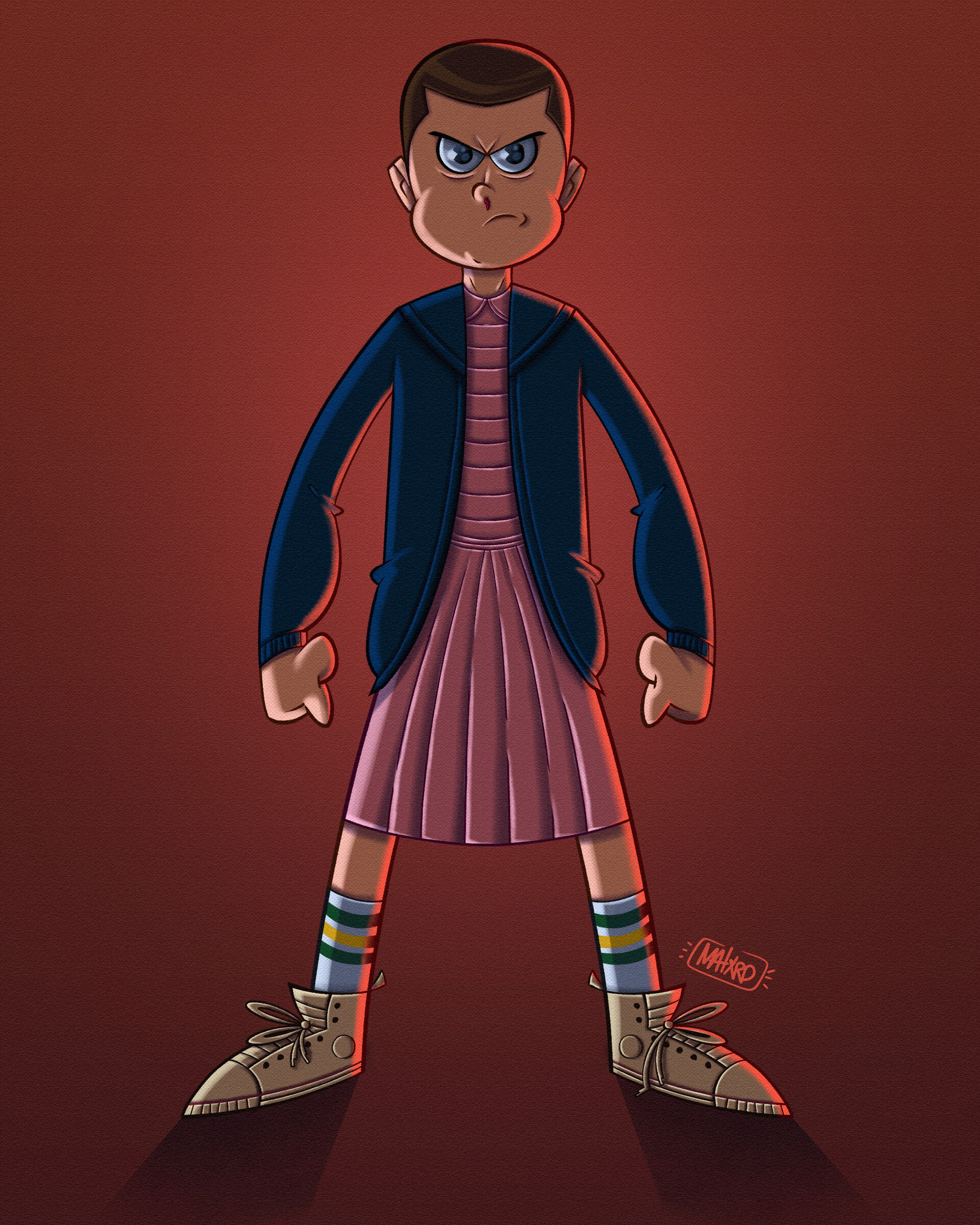 ArtStation - Eleven | Stranger Things