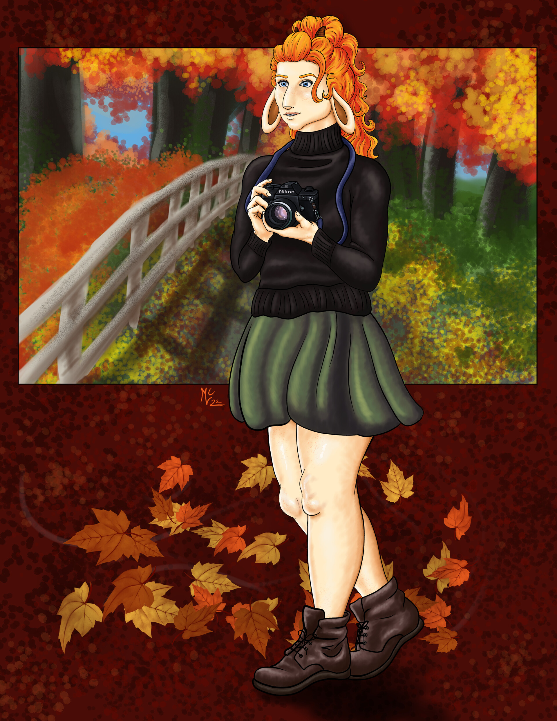 ArtStation - Autumn Leaves