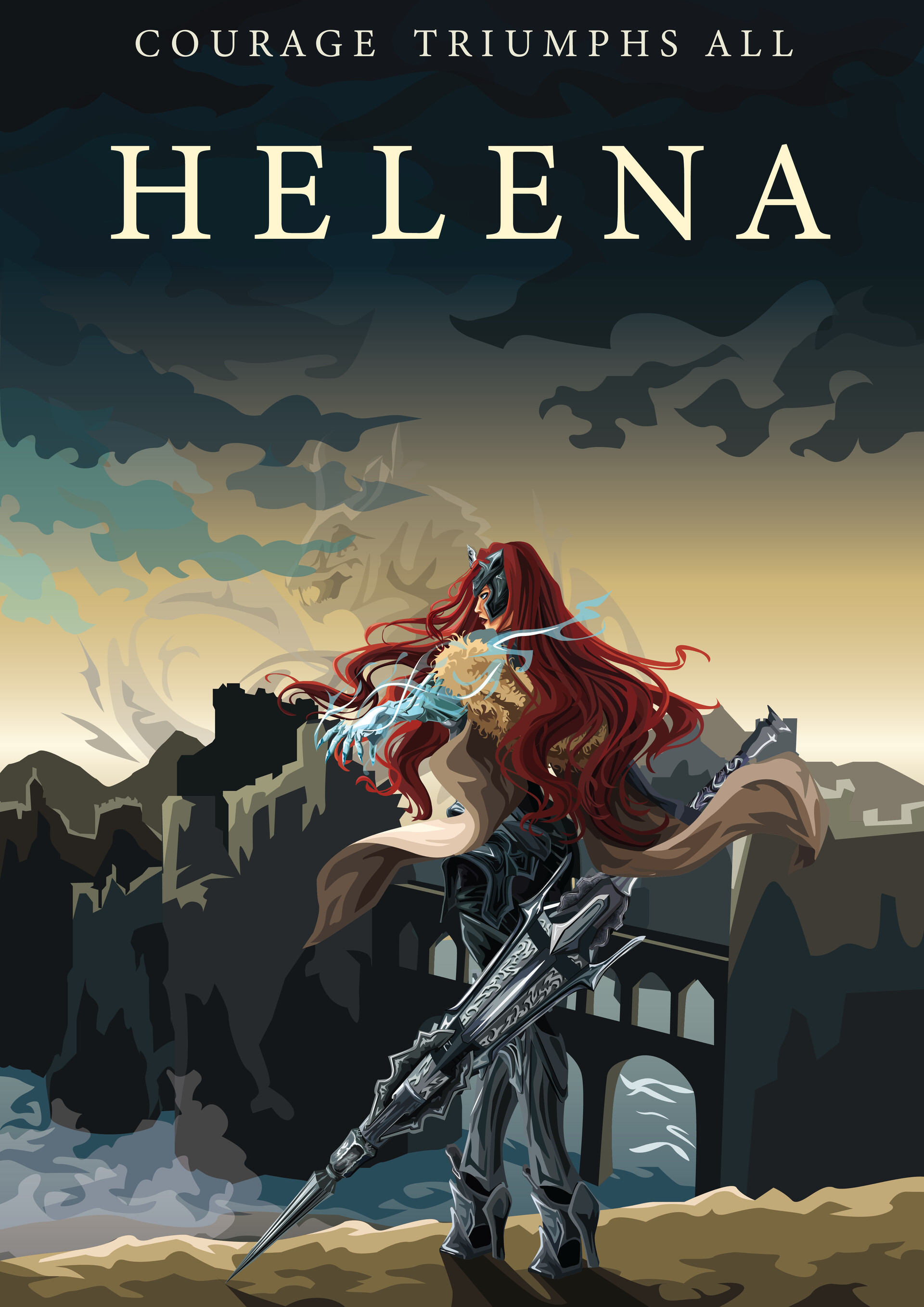 ArtStation - Original Character - Helena Poster