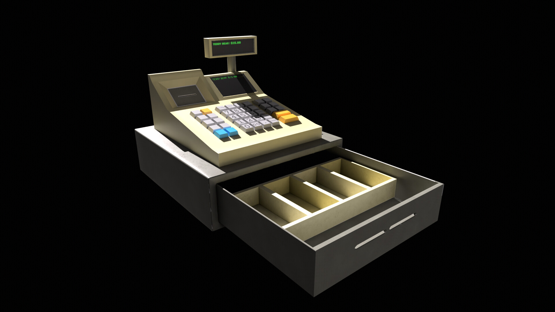 ArtStation - Toy shop Cash register